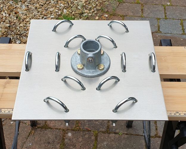 Broadband Hex Beam Antenna - 6 Band : 6 Steps (with Pictures ...