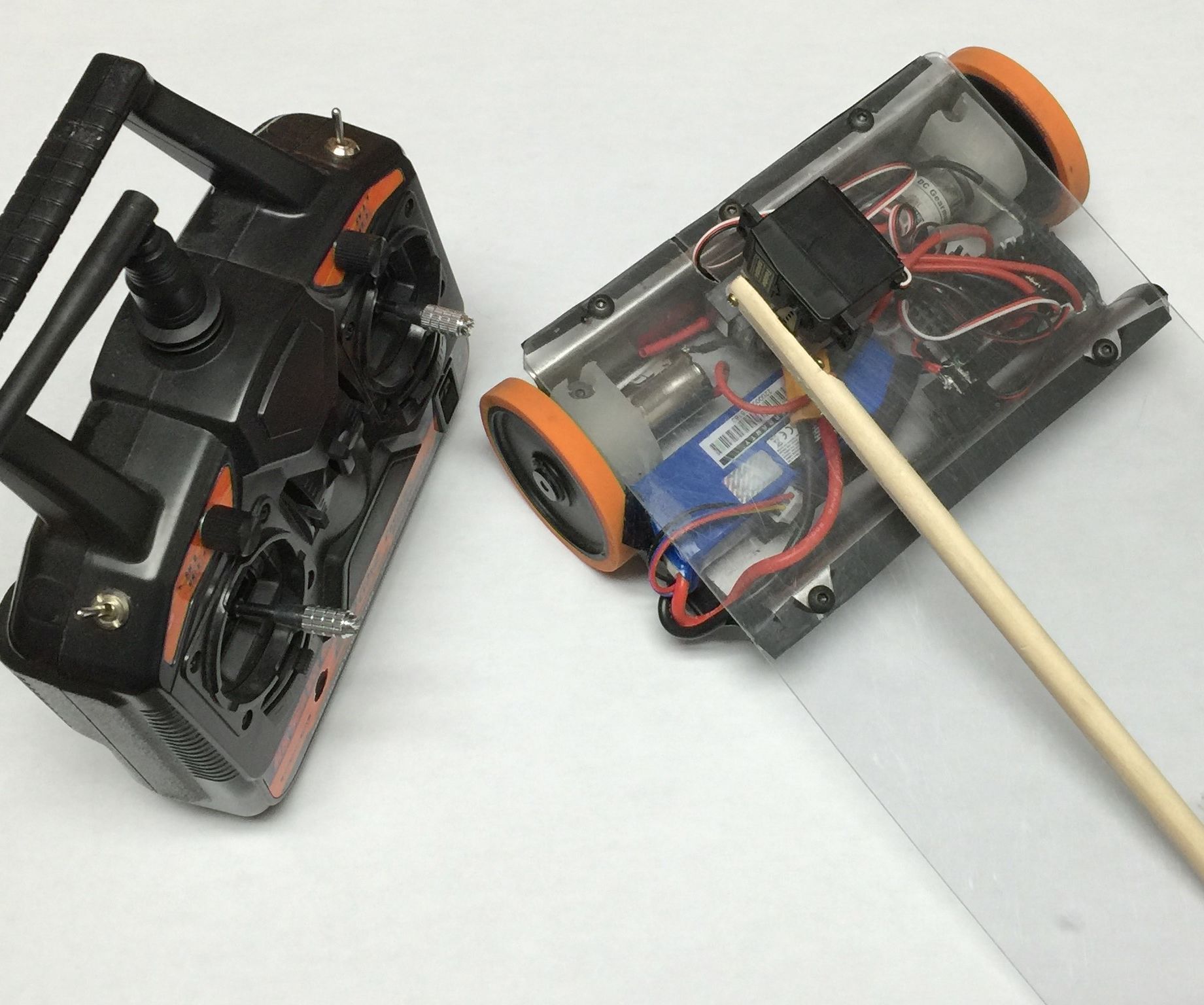 Simple RC Wedge Robot : 8 Steps (with Pictures) - Instructables