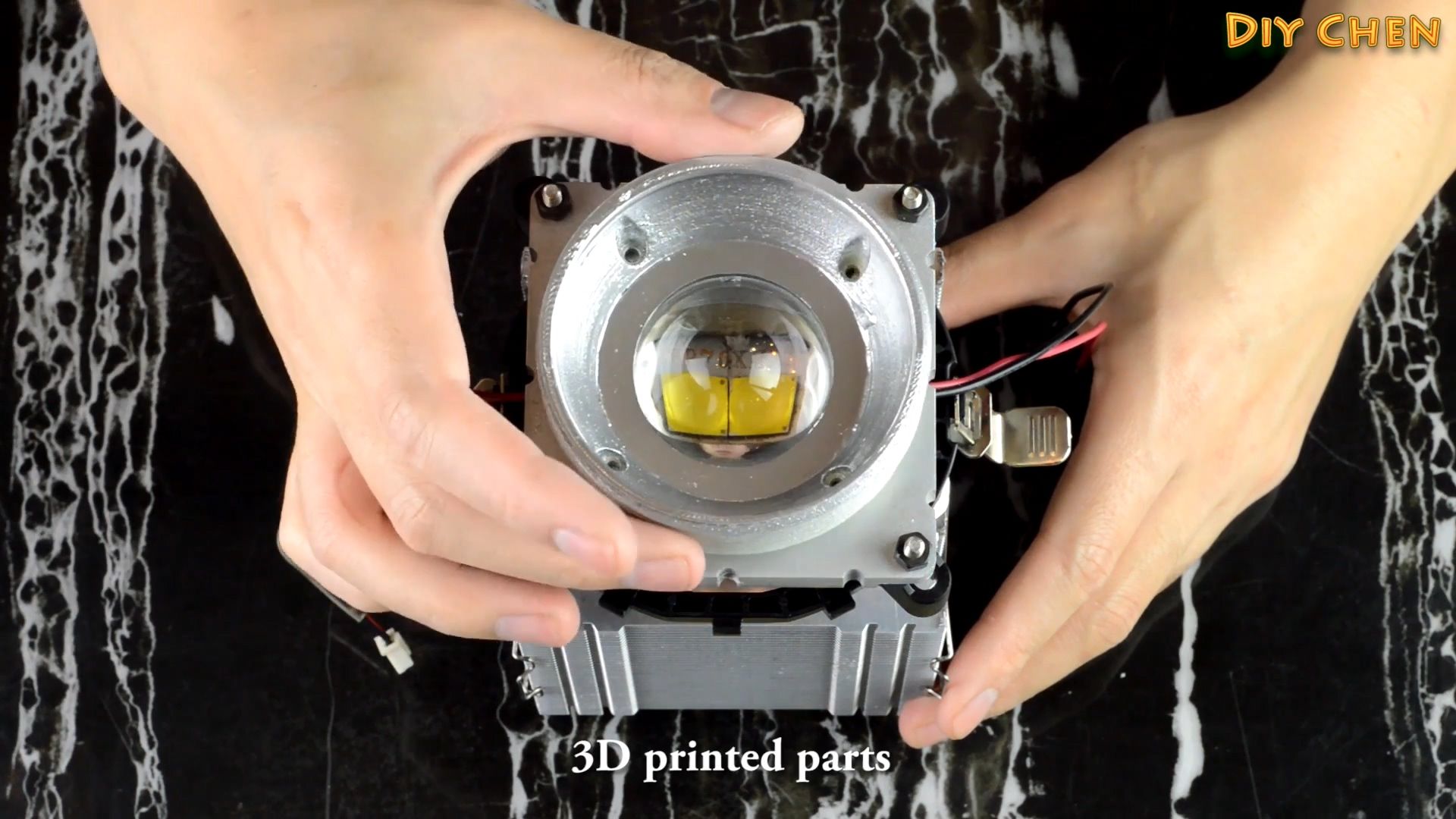 Easily 3Dprint 2k 4k Uhd Projector Part 1:the Light Source : 6 Steps ...
