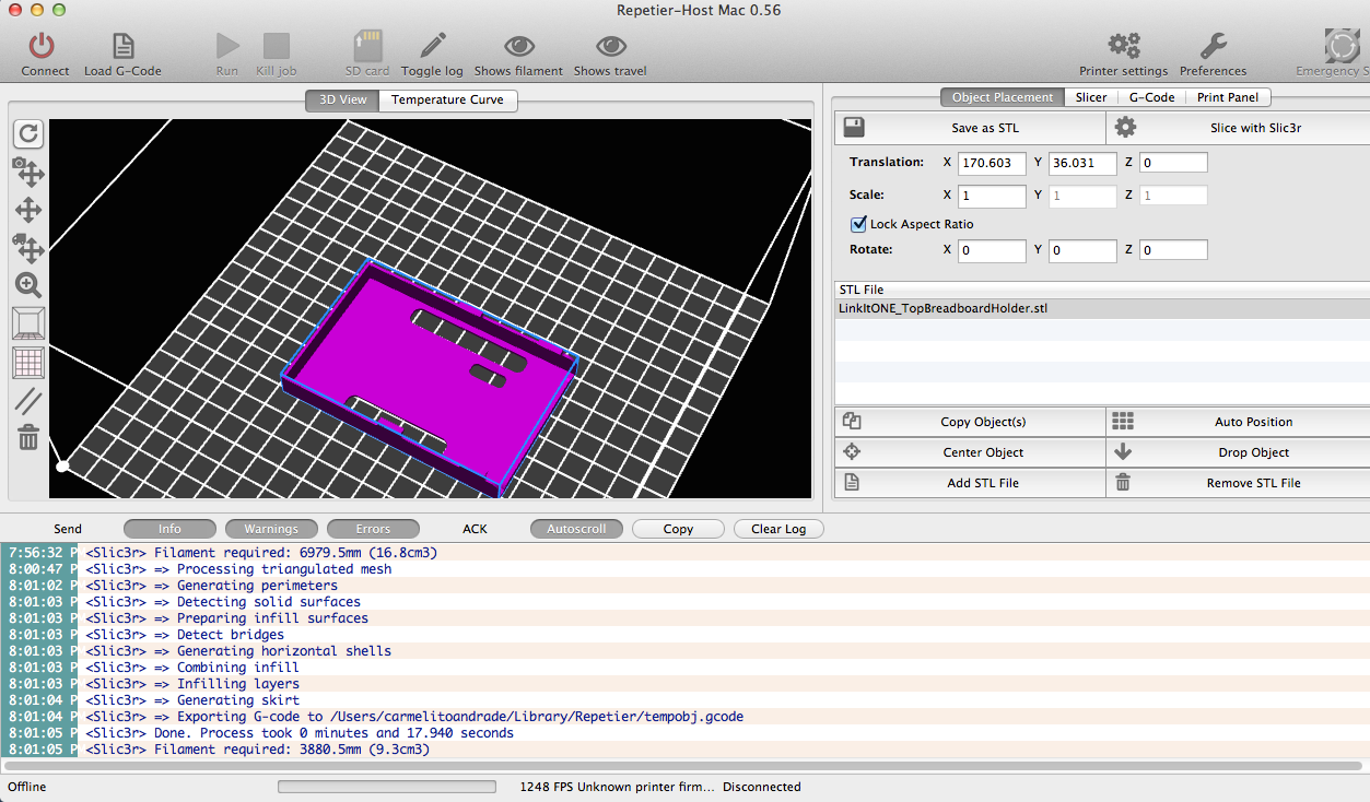 Simple LinkIt ONE 3D Printed Case for Prototyping : 4 Steps (with ...