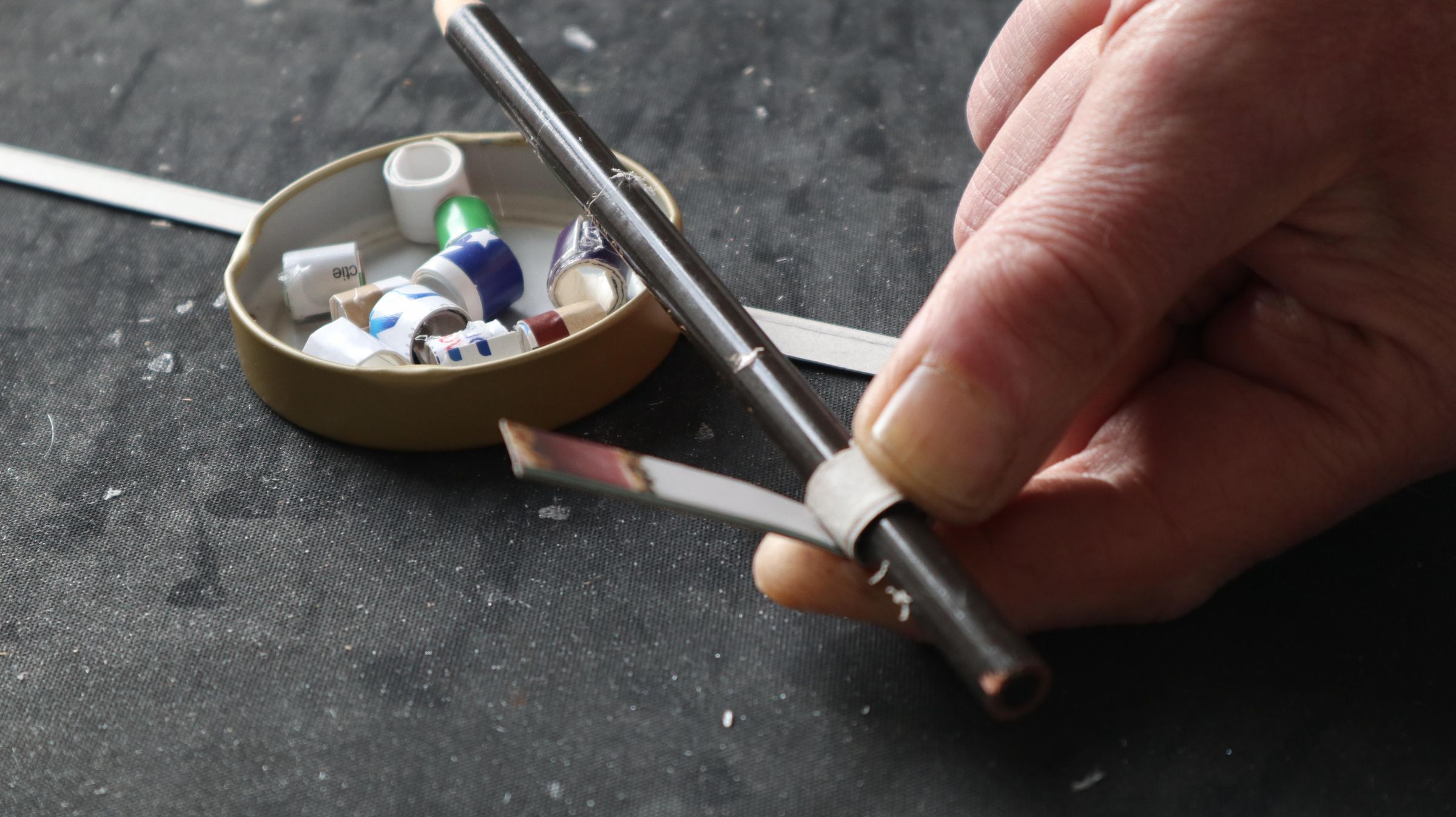 String Door Curtain Made of Repurposed Groceries Carton : 7 Steps (with ...