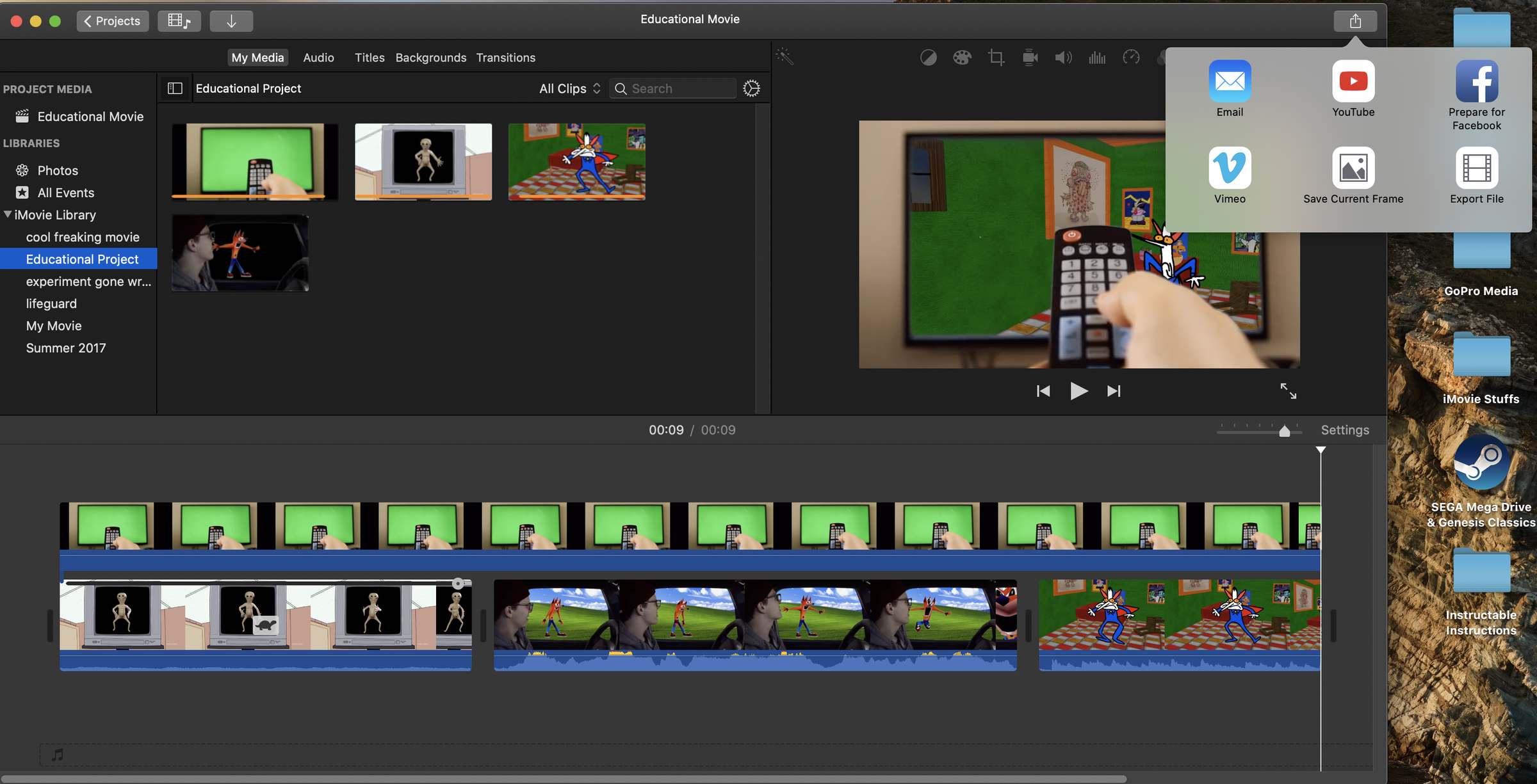 How to Use Green Screen Effects on IMovie (Mac and IOS) : 11 Steps ...