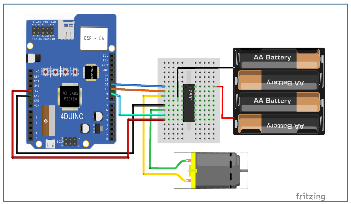 DC Motor Featuring 4Duino-24 : 4 Steps (with Pictures) - Instructables