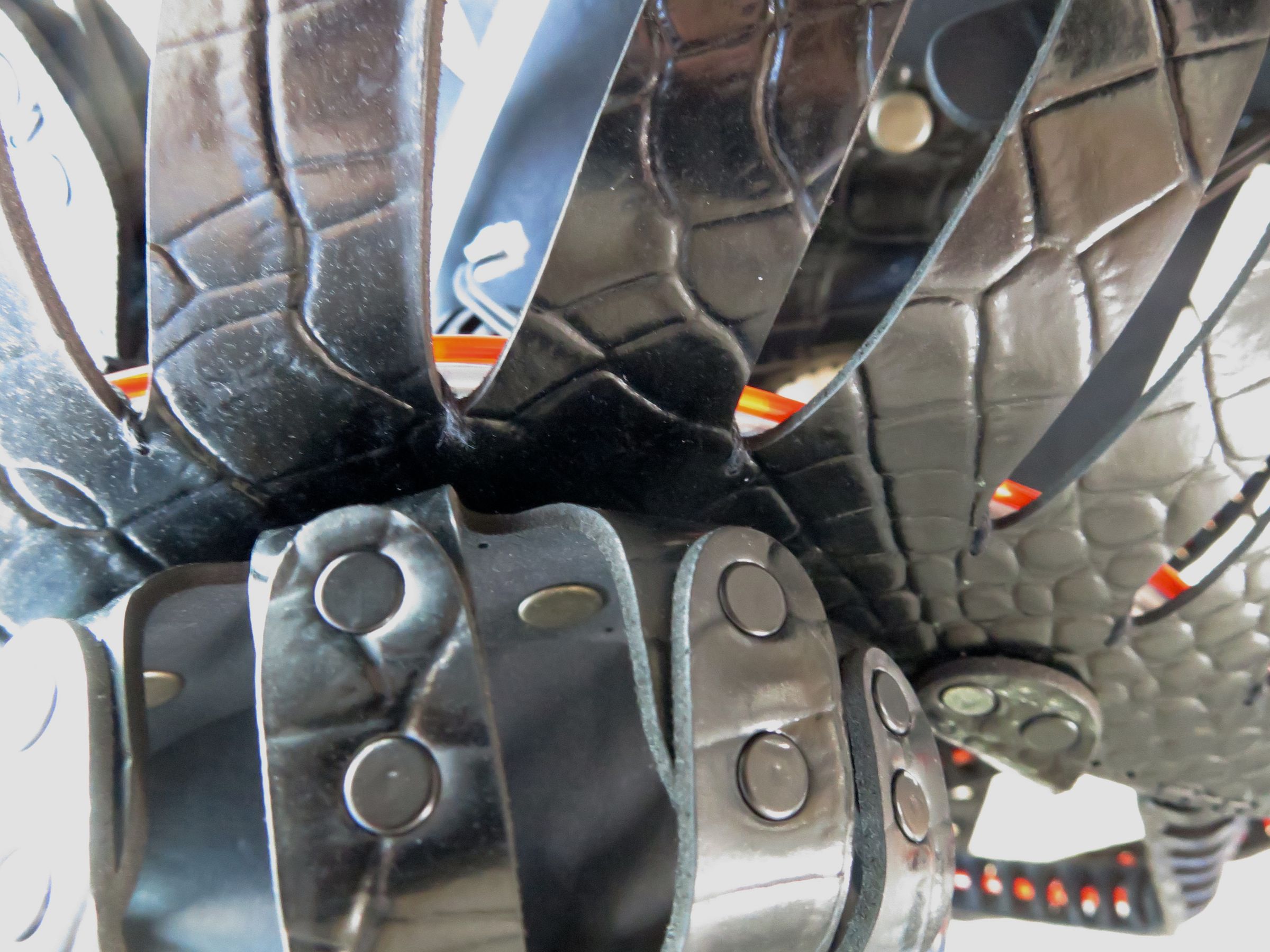 Leather and El Wire Sci-Fi Headdress : 16 Steps (with Pictures ...