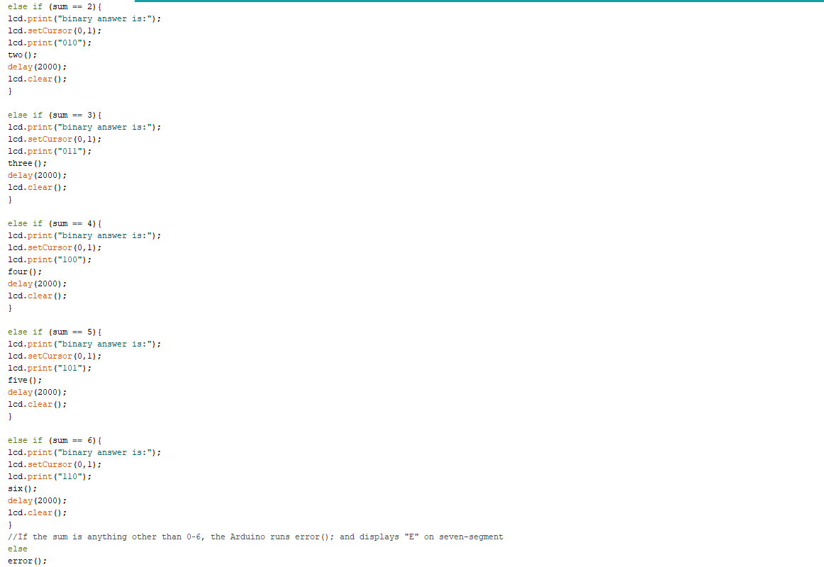 2-Bit Adder With 7-Segment Display and LCD : 6 Steps (with Pictures ...