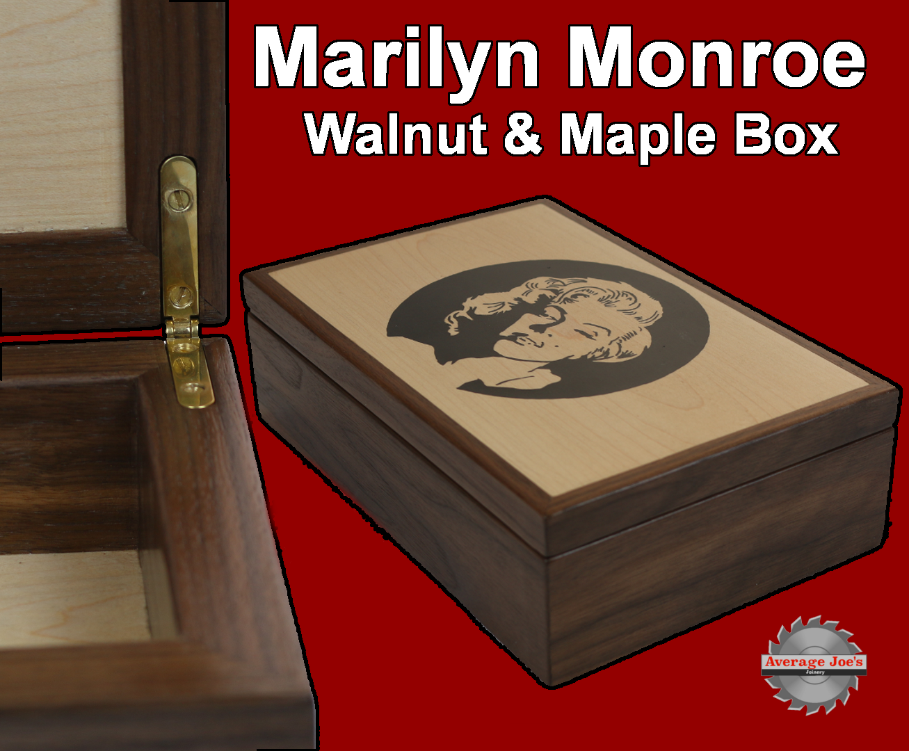 Marilyn Monroe Walnut & Maple Box : 8 Steps (with Pictures) - Instructables