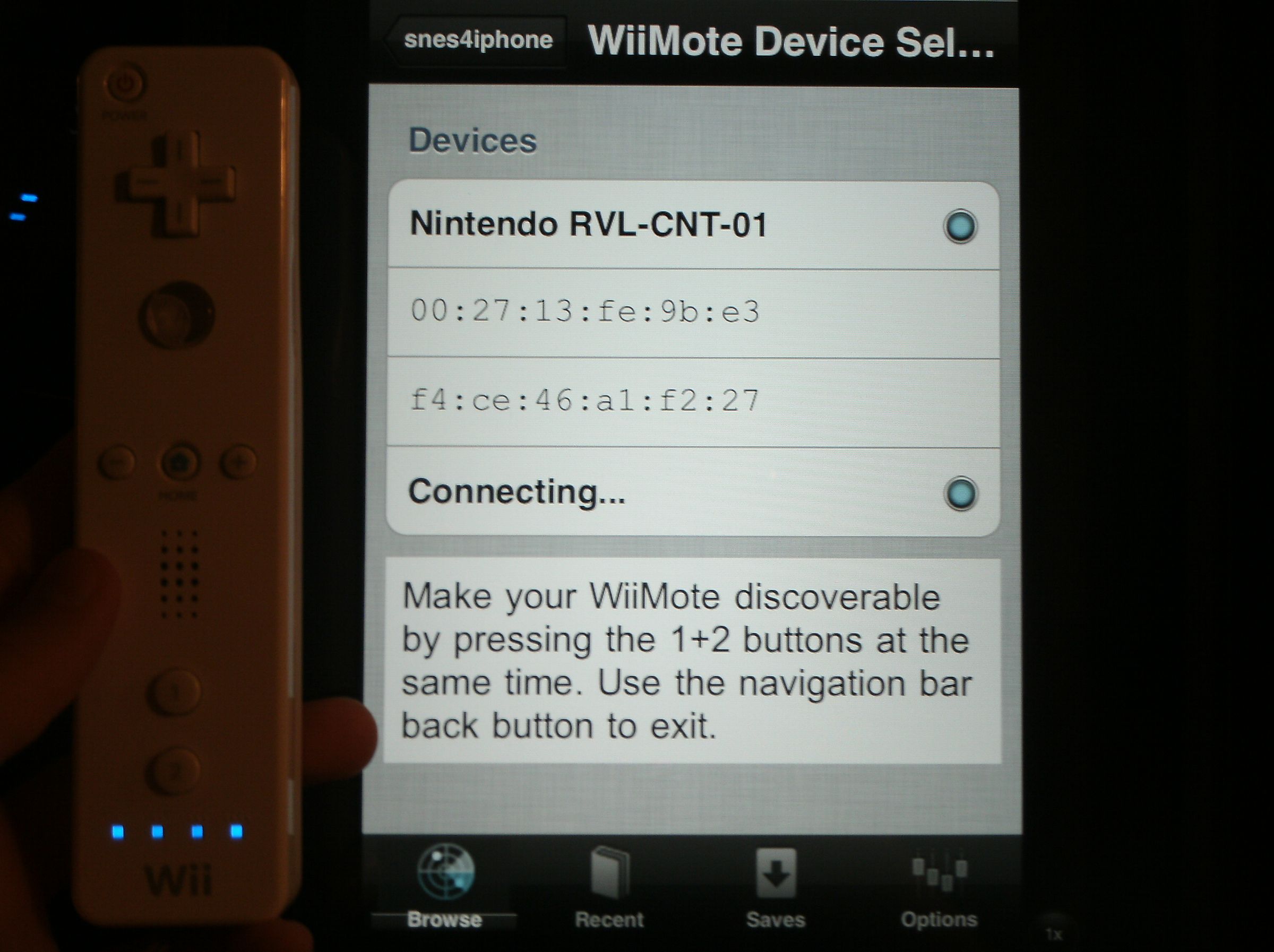 Play Nintendo Games on the Idevice With a Wiimote for Free! : 6 Steps ...