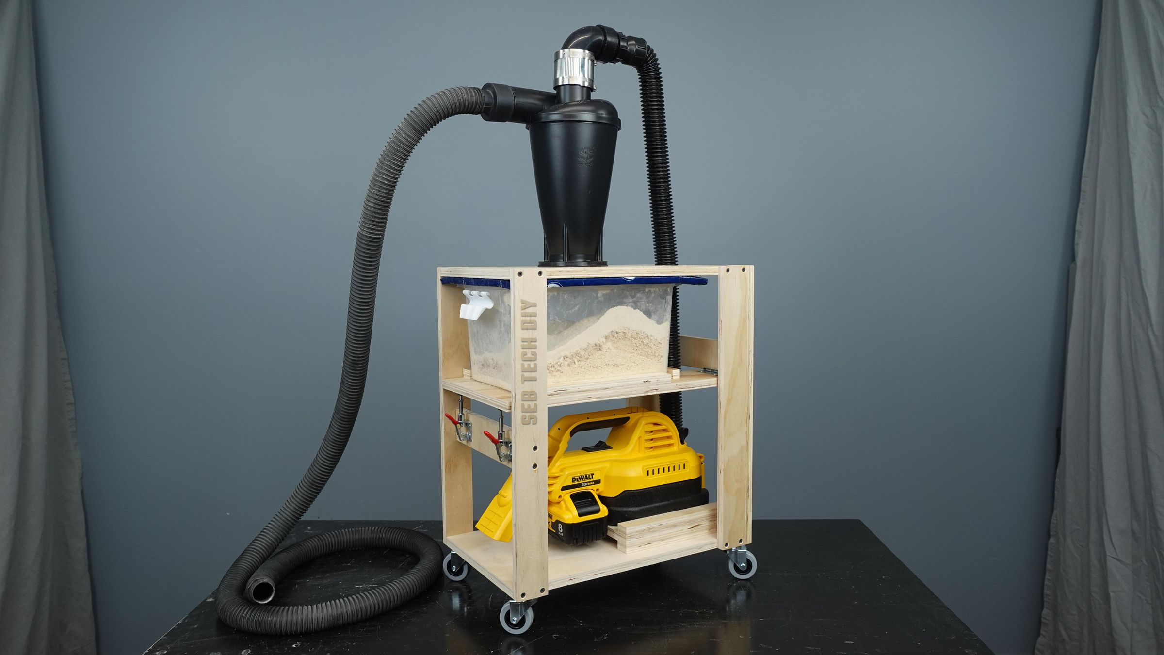 Cordless Dust Collector Cart : 19 Steps (with Pictures) - Instructables