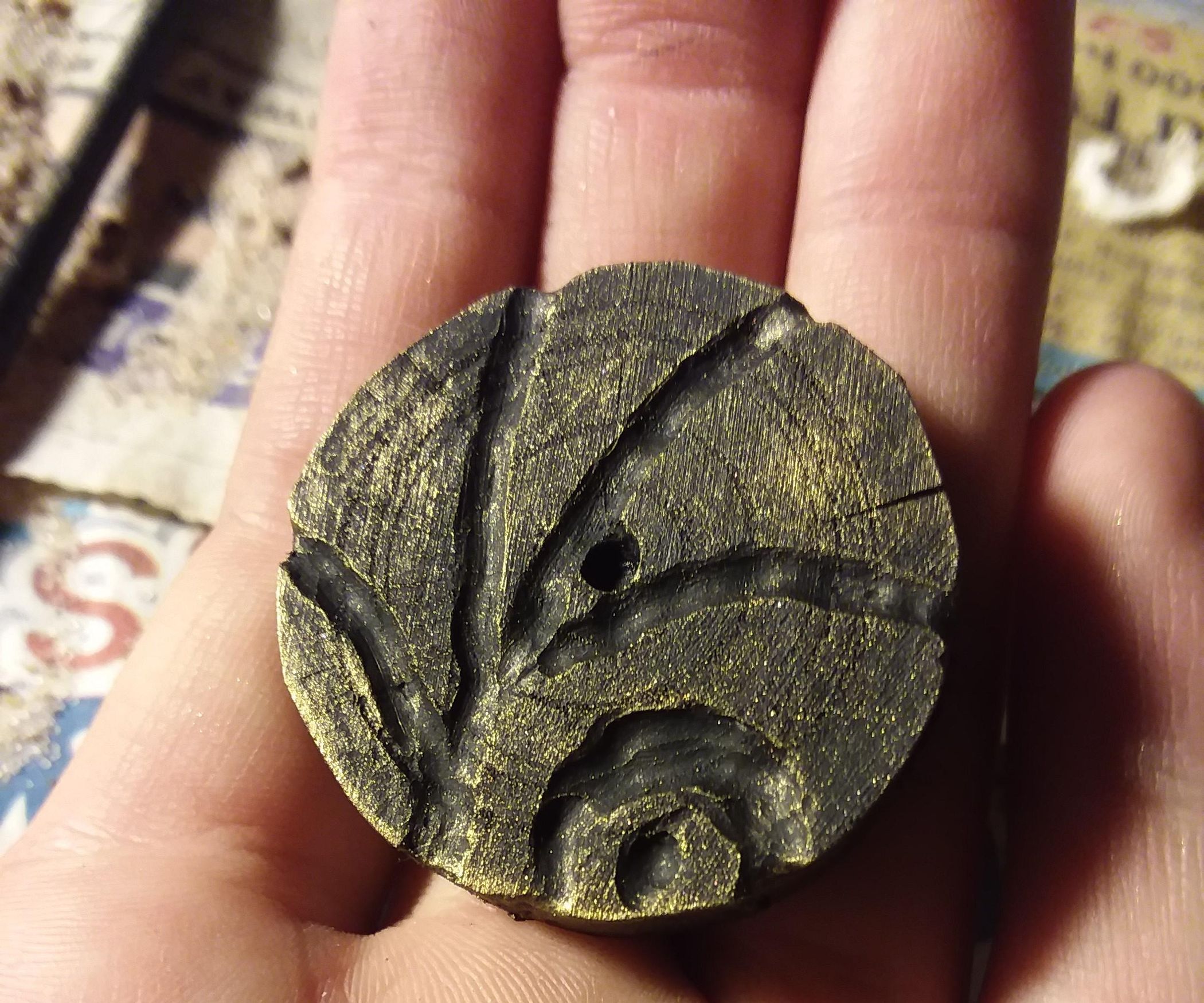 Wooden VFD Eye Token- Series of Unfortunate Events : 5 Steps (with ...