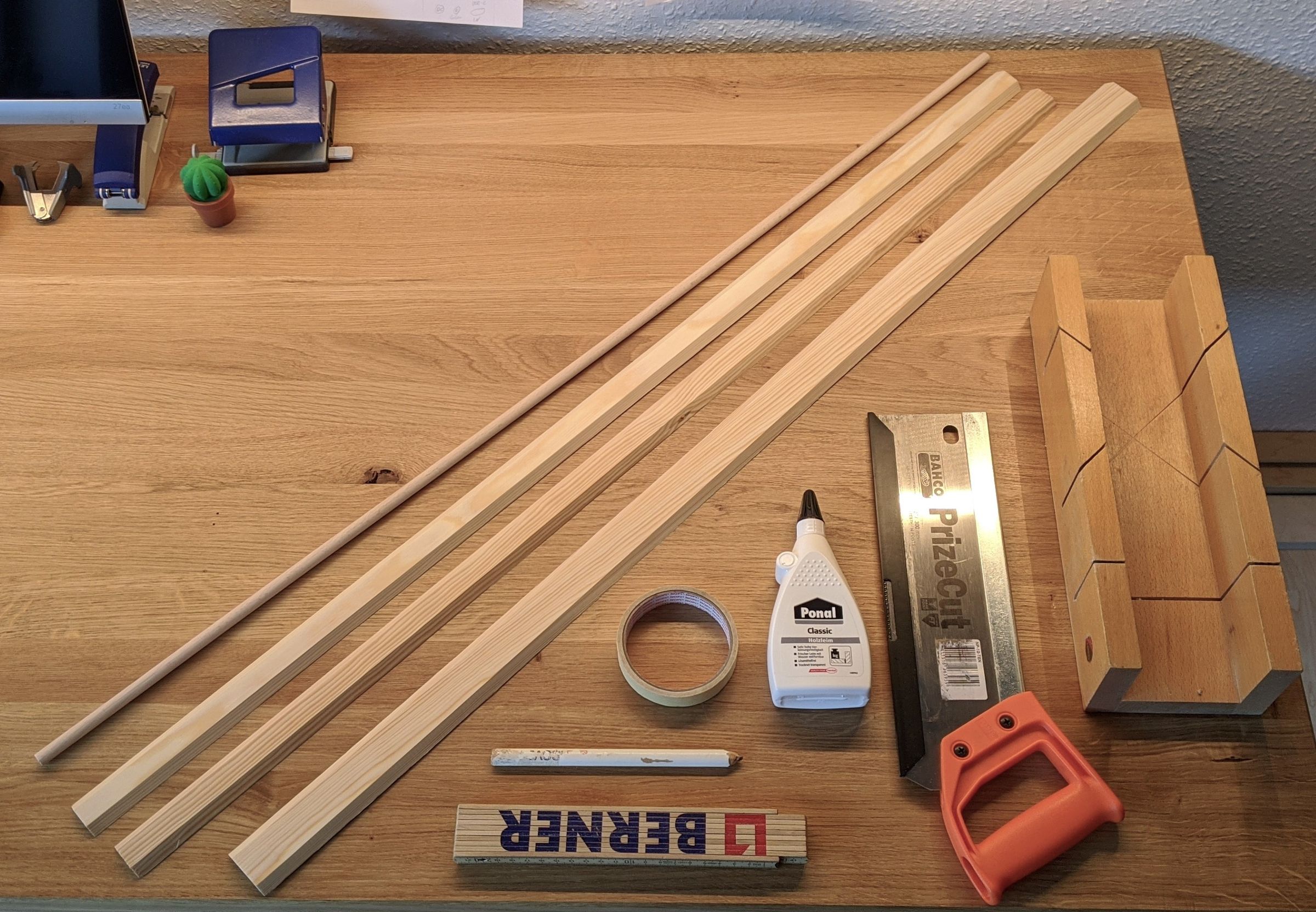 Easy Office Note Rail From Wood : 4 Steps (with Pictures) - Instructables