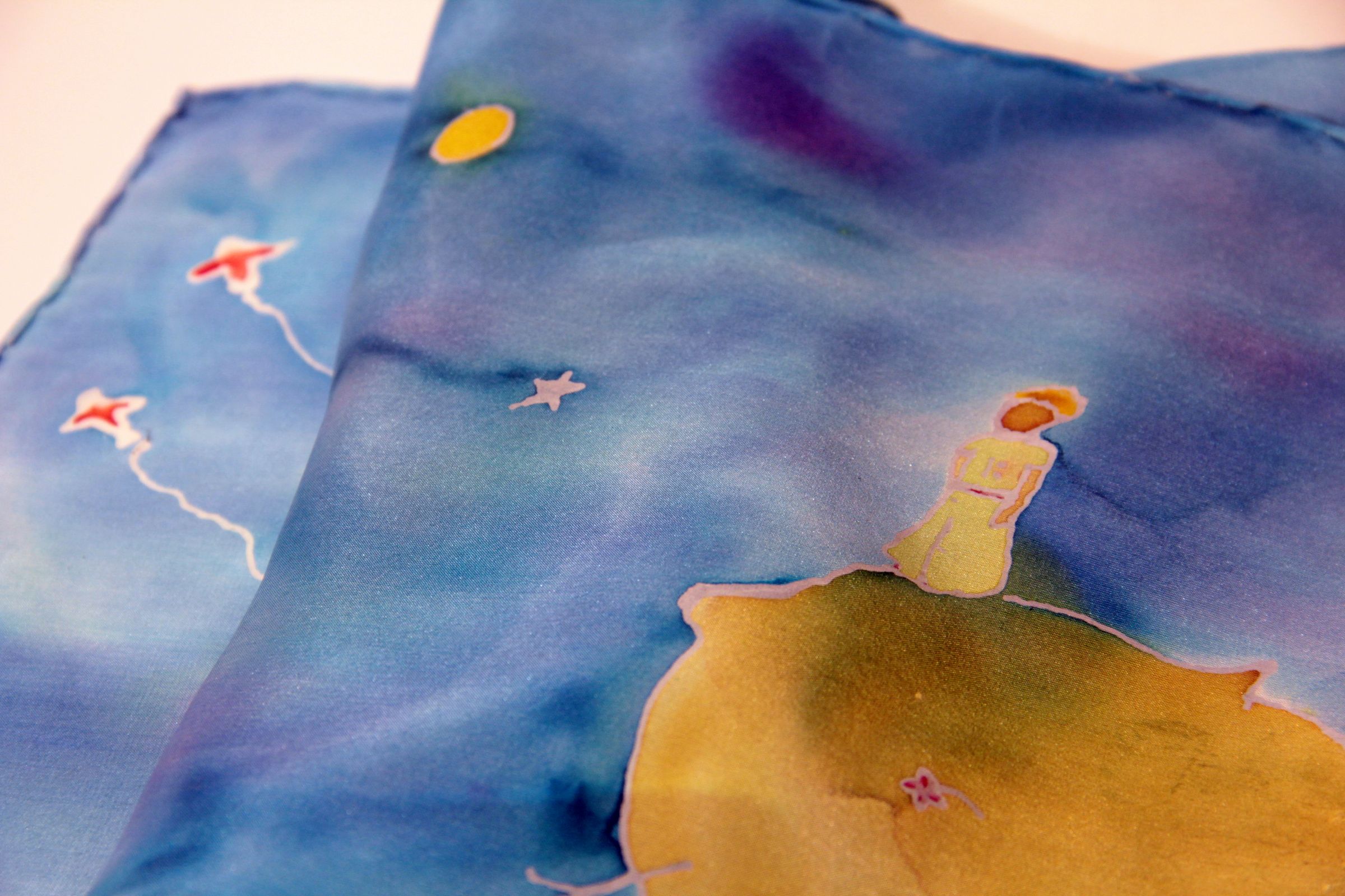 "The Little Prince" Silk Painted Scarf : 7 Steps (with Pictures ...