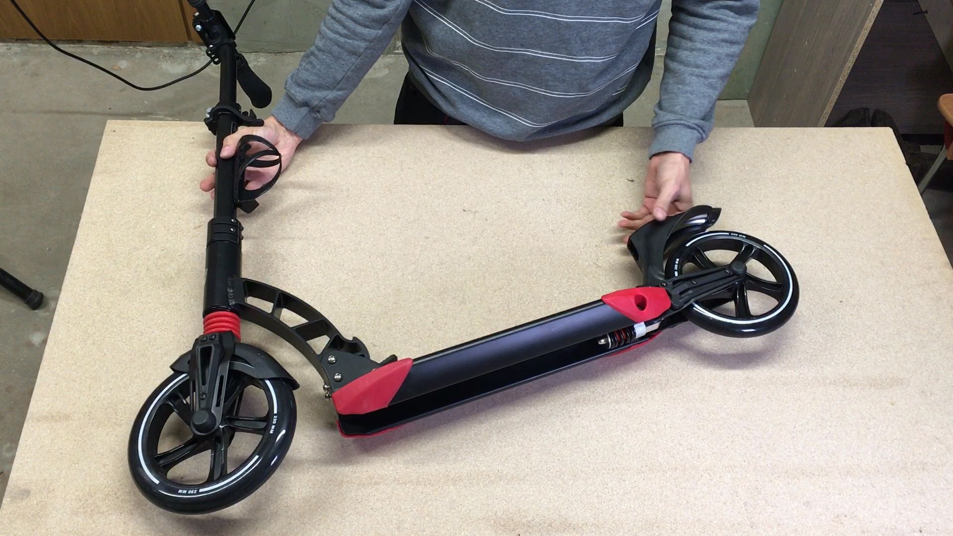 DIY: Electric Scooter Conversion With Hoverboard Parts : 16 Steps (with ...