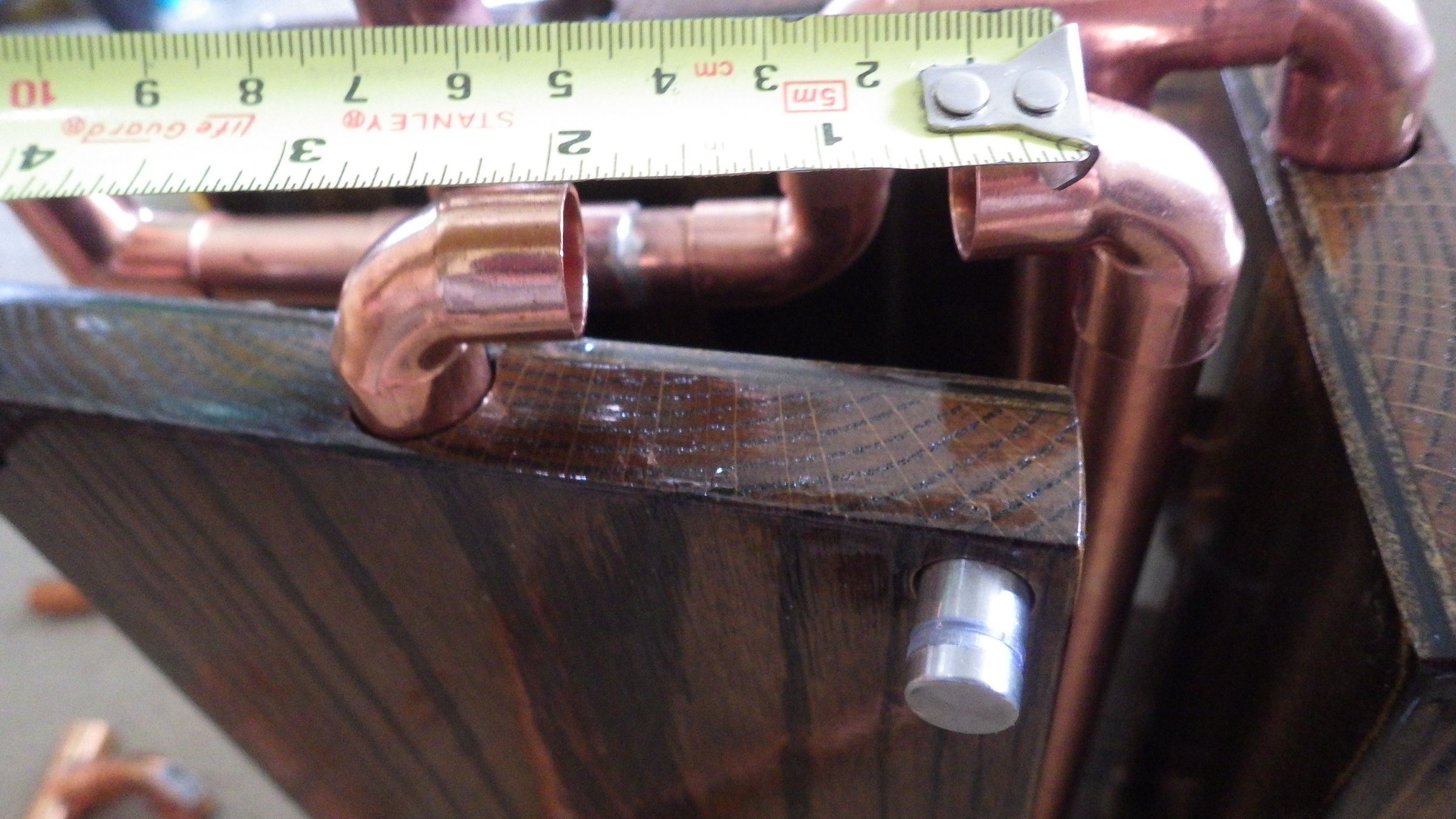 Wood Knife Block With Copper Frame : 20 Steps (with Pictures ...