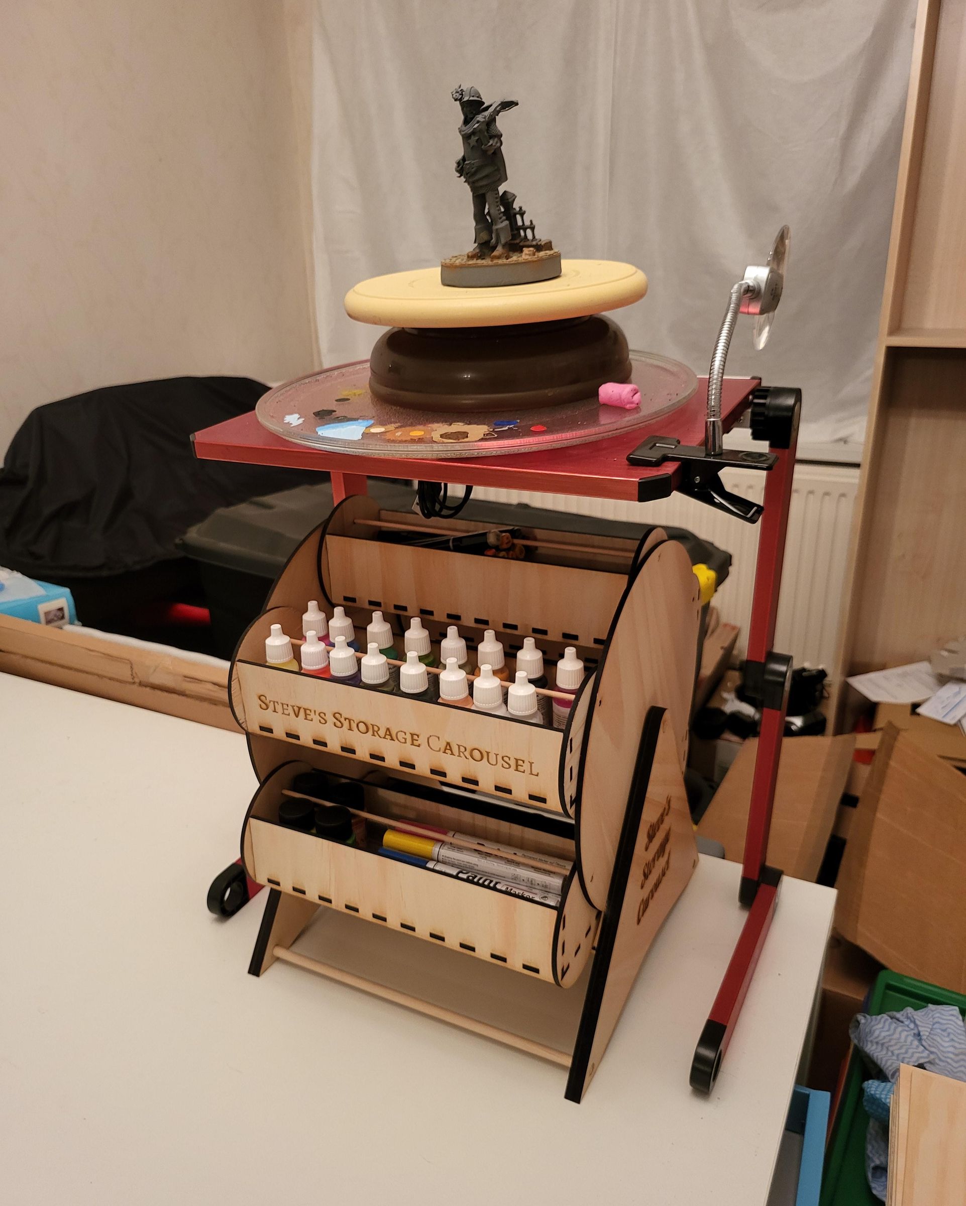 A Storage Carousel. Complete From Design to Assembly. : 14 Steps (with ...