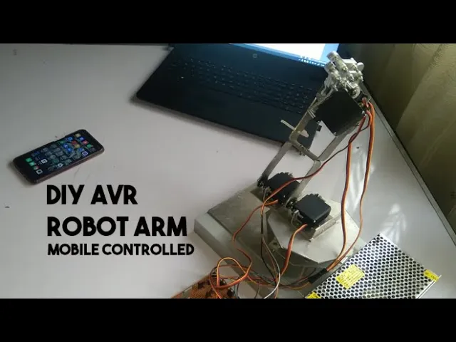 Mobile Controlled Robot Arm From Scratch V1 : 7 Steps (with Pictures ...