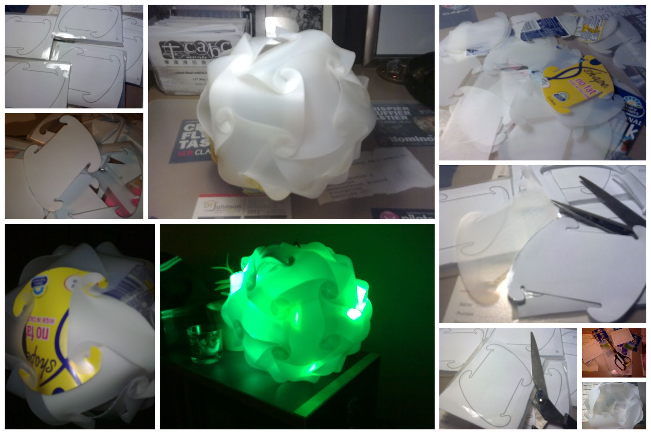 Construct IQ LAMP Using Milk Carton : 7 Steps (with Pictures ...