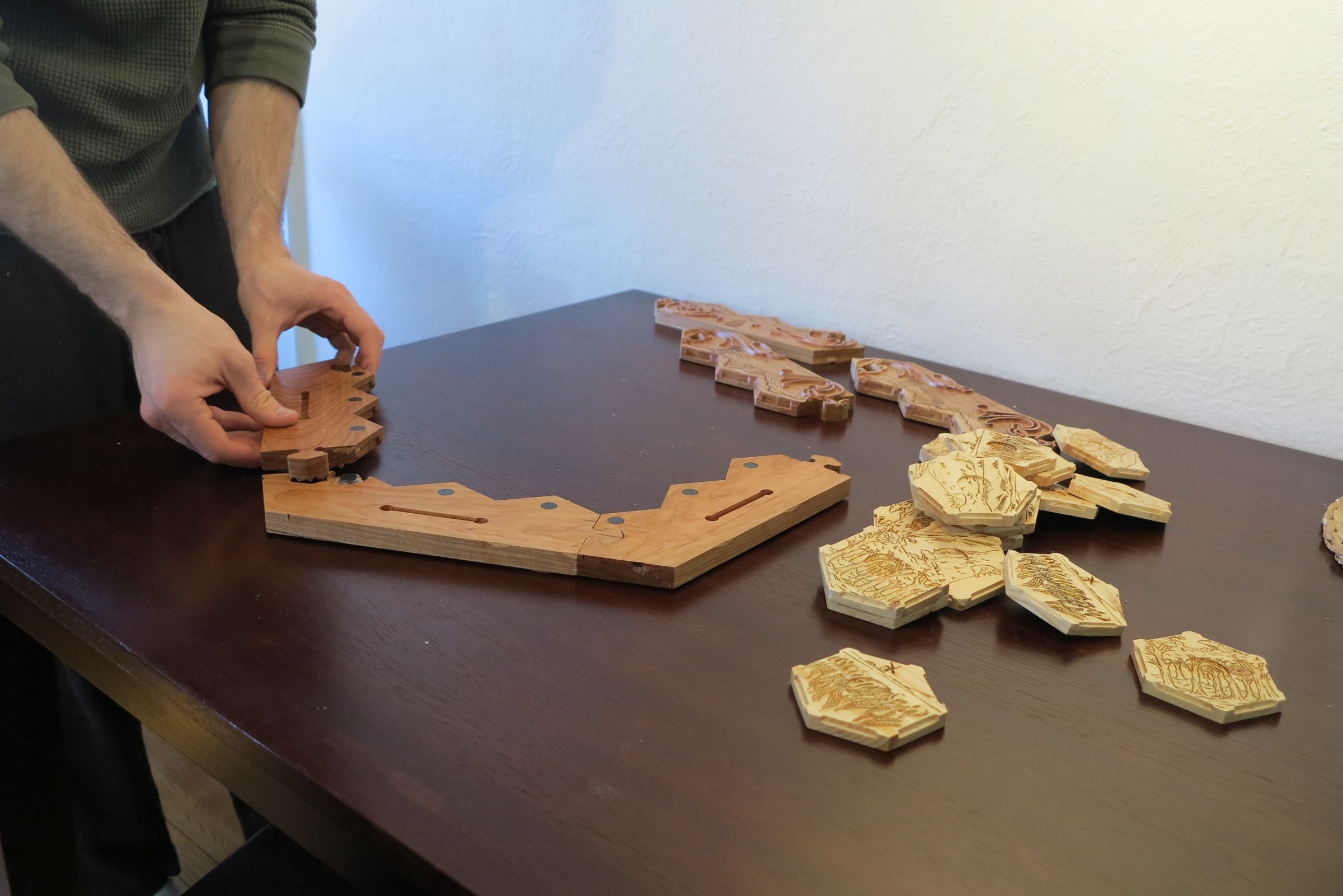 Wall Mountable Board Game Design for CNC Mill : 15 Steps (with Pictures ...