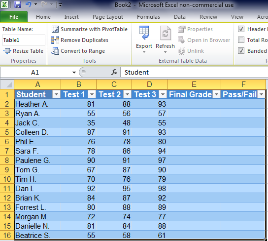 Microsoft Excel 2010 Basic Instructions for Beginners : 23 Steps ...