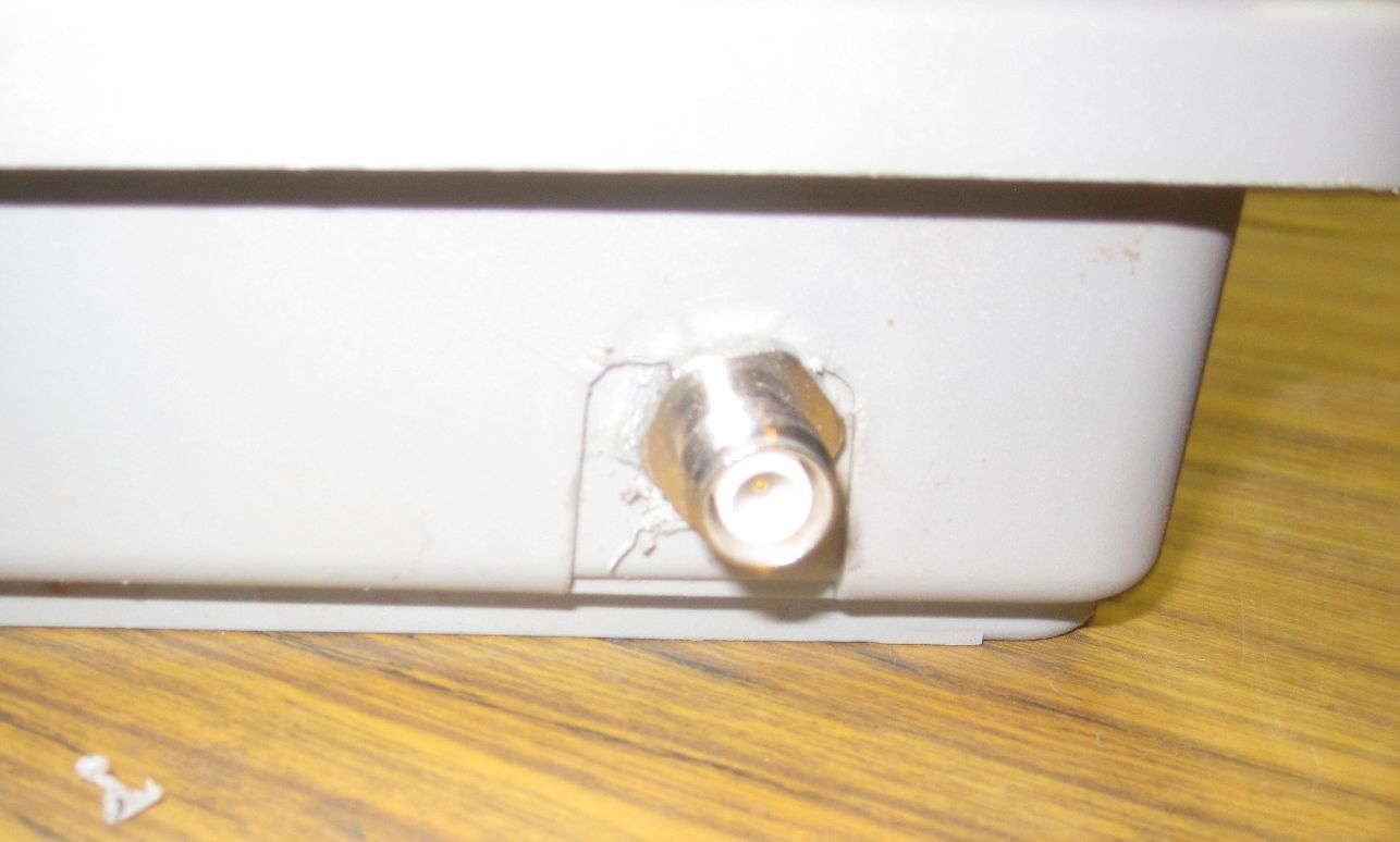 $4 Dollars Outdoor Enclosure for a Linksys WVC54GC Wireless IP ...