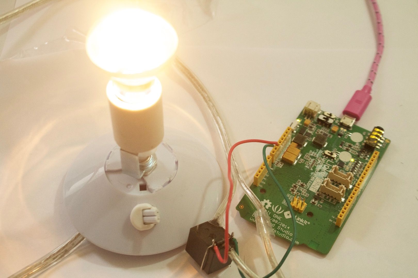 LinkIt One Relay Light : 6 Steps (with Pictures) - Instructables