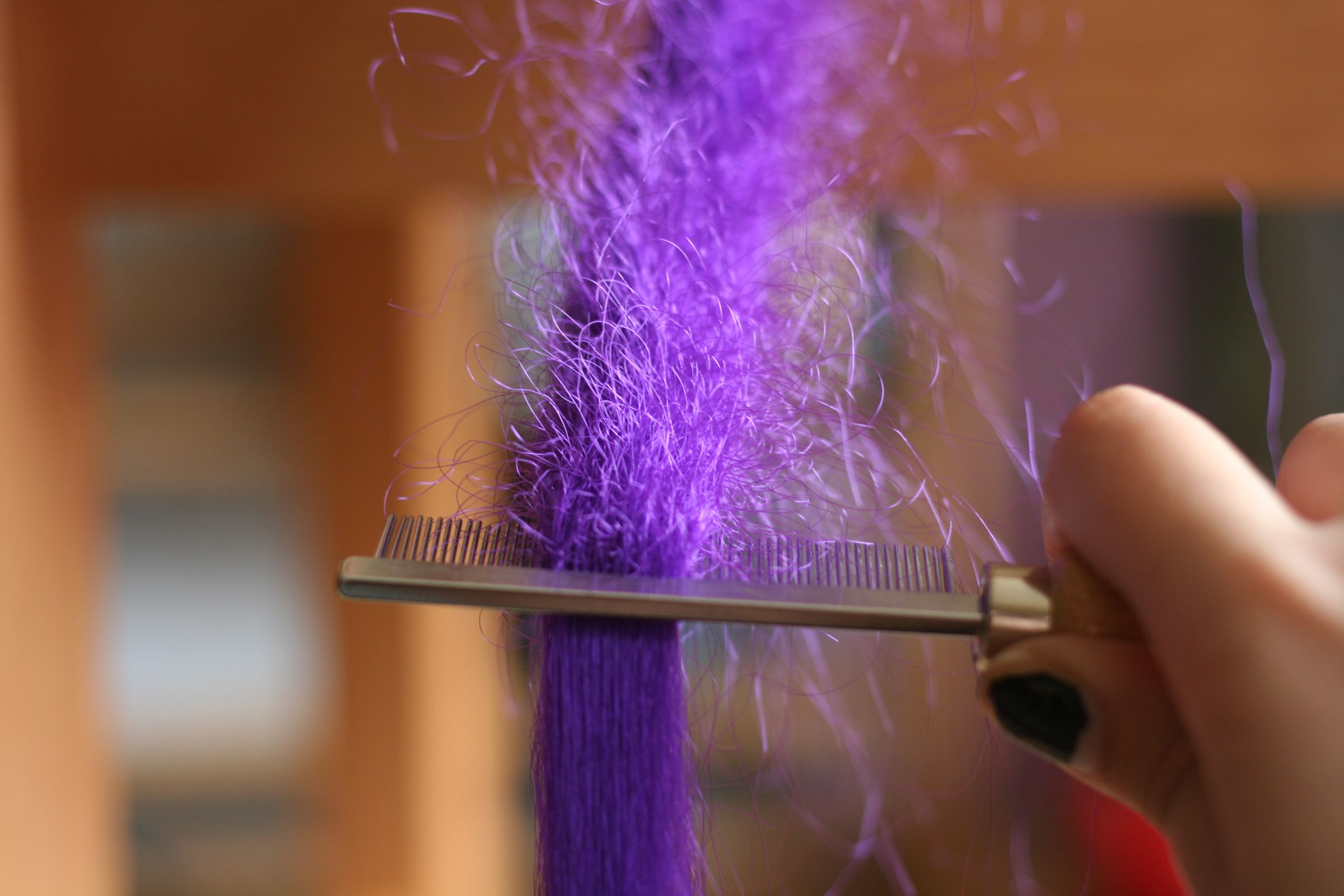 DIY Synthetic Dreads: Making Solid Single Ended Dreads : 6 Steps ...