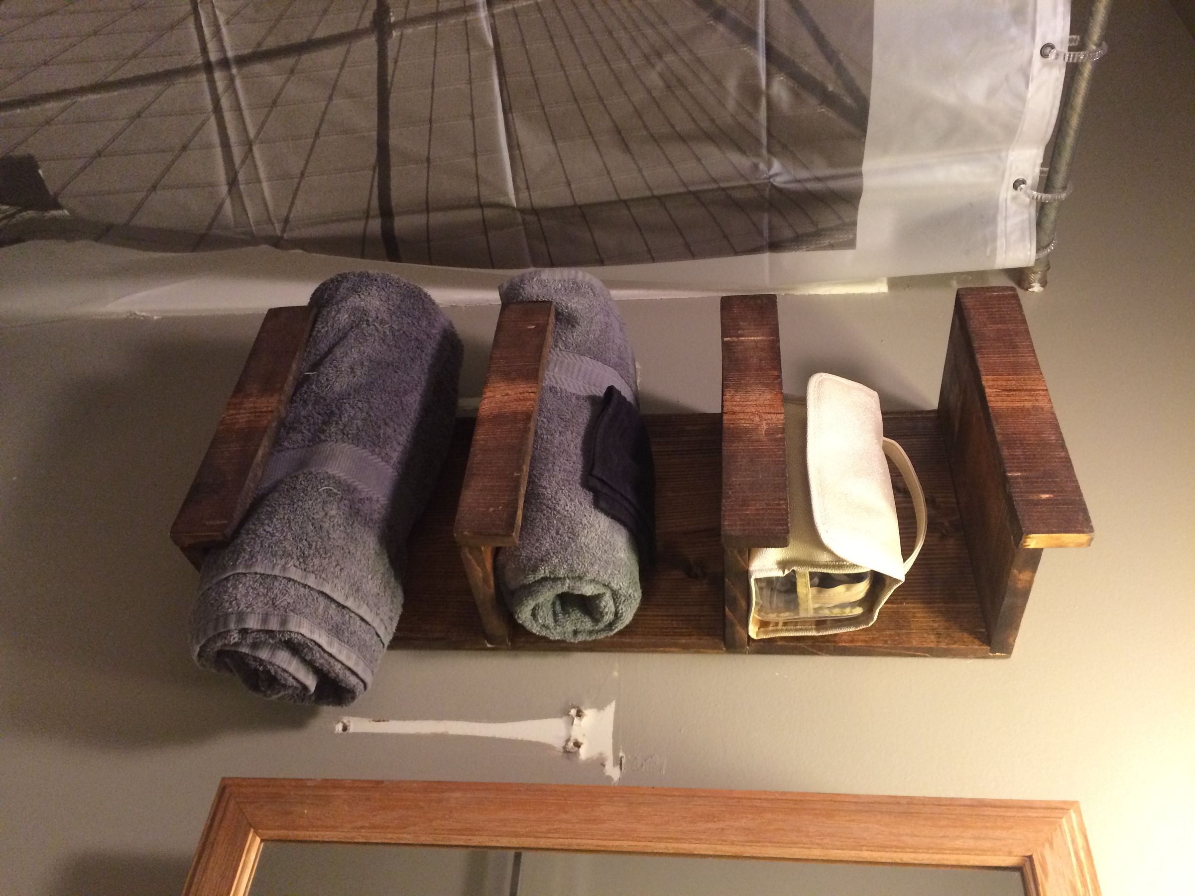 Wood Towel Rack : 4 Steps (with Pictures) - Instructables