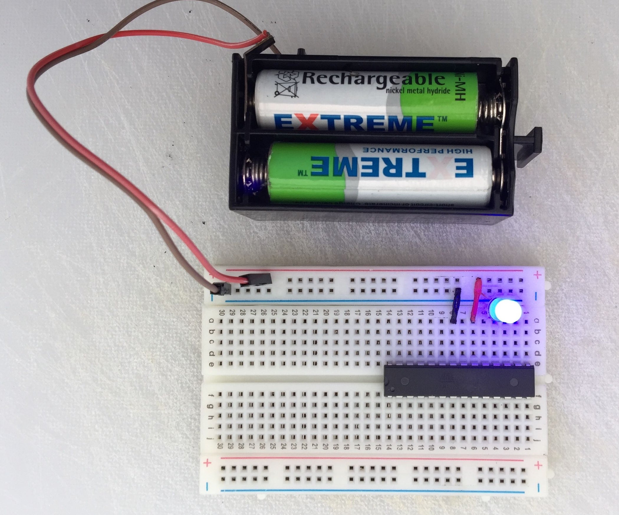 How to Make and Program an Absolutely Minimalistic Barebone Arduino Running the Internal Clock ...