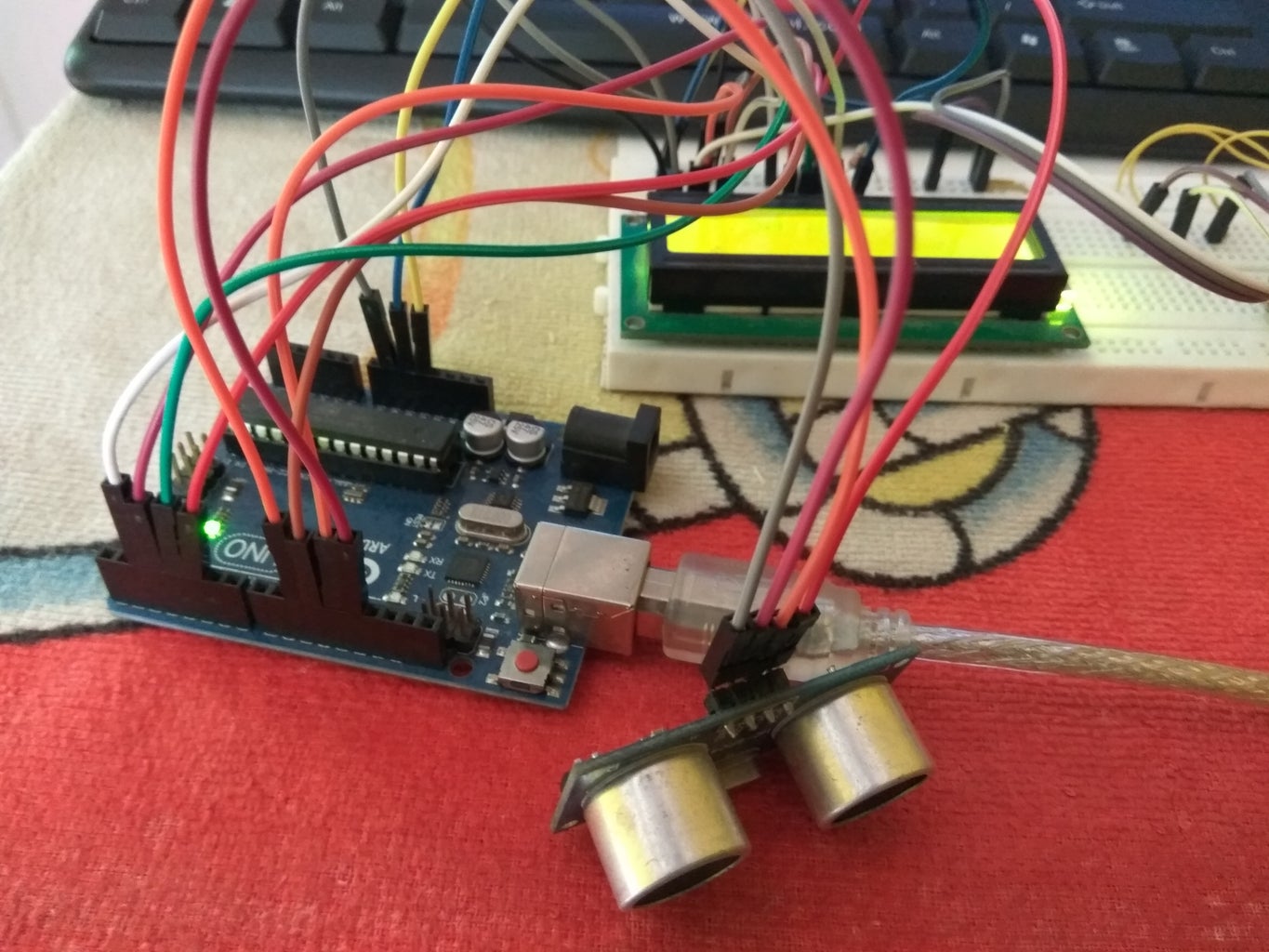 Distance Measuring Device Using Arduino Instructables