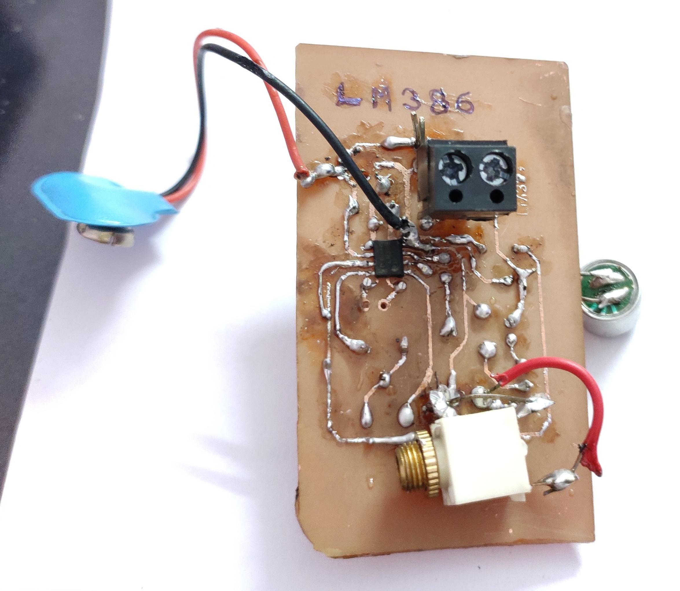 DIY LM386 Audio Amplifier : Datasheet,Circuit,PCB,Hardware : 10 Steps ...