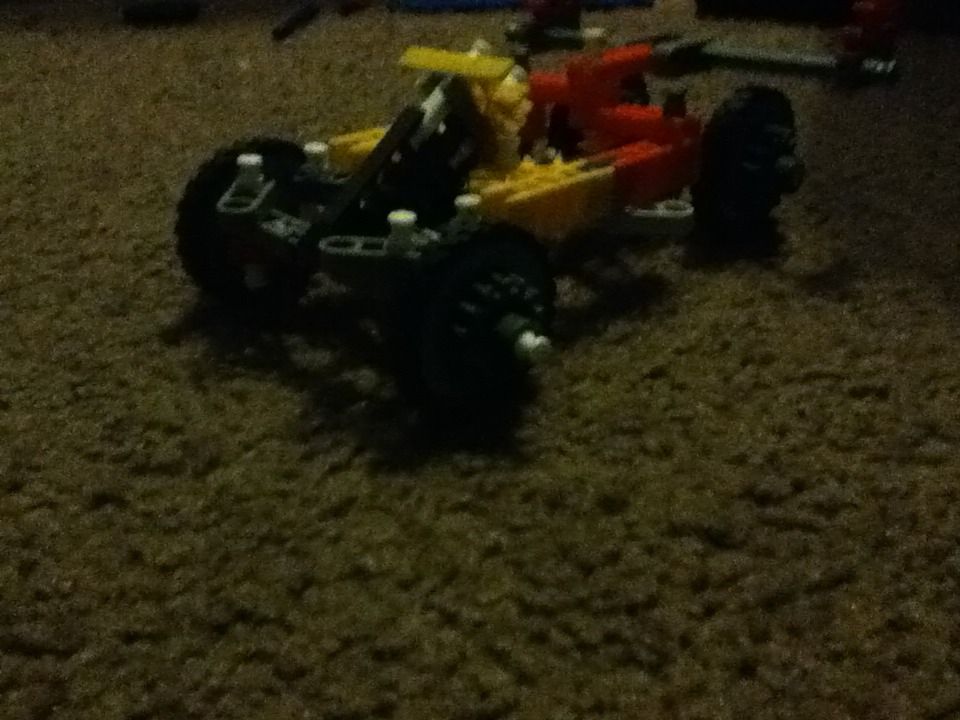 Knex Car That Steers (instructions) : 7 Steps - Instructables