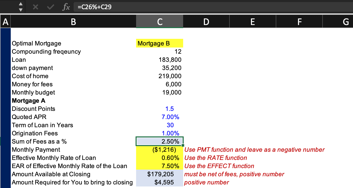 Financial Model for Optimal Mortgage : 7 Steps - Instructables