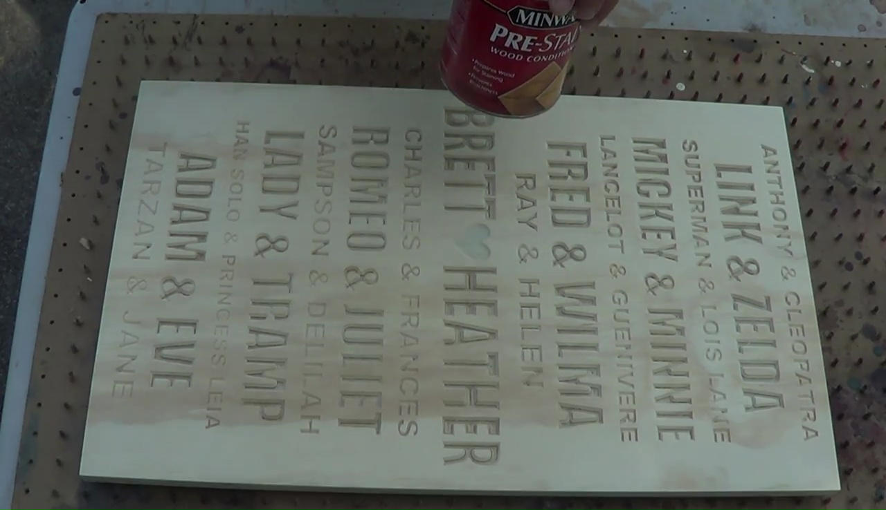 CNC Wedding Names Sign : 10 Steps (with Pictures) - Instructables