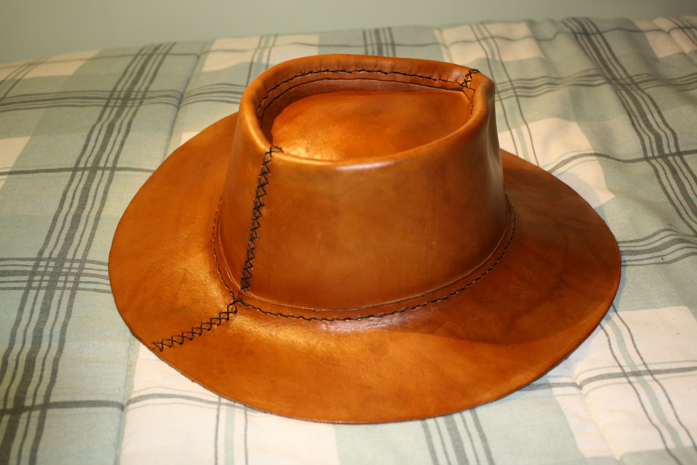 How to Make a Leather Hat : 8 Steps (with Pictures) - Instructables