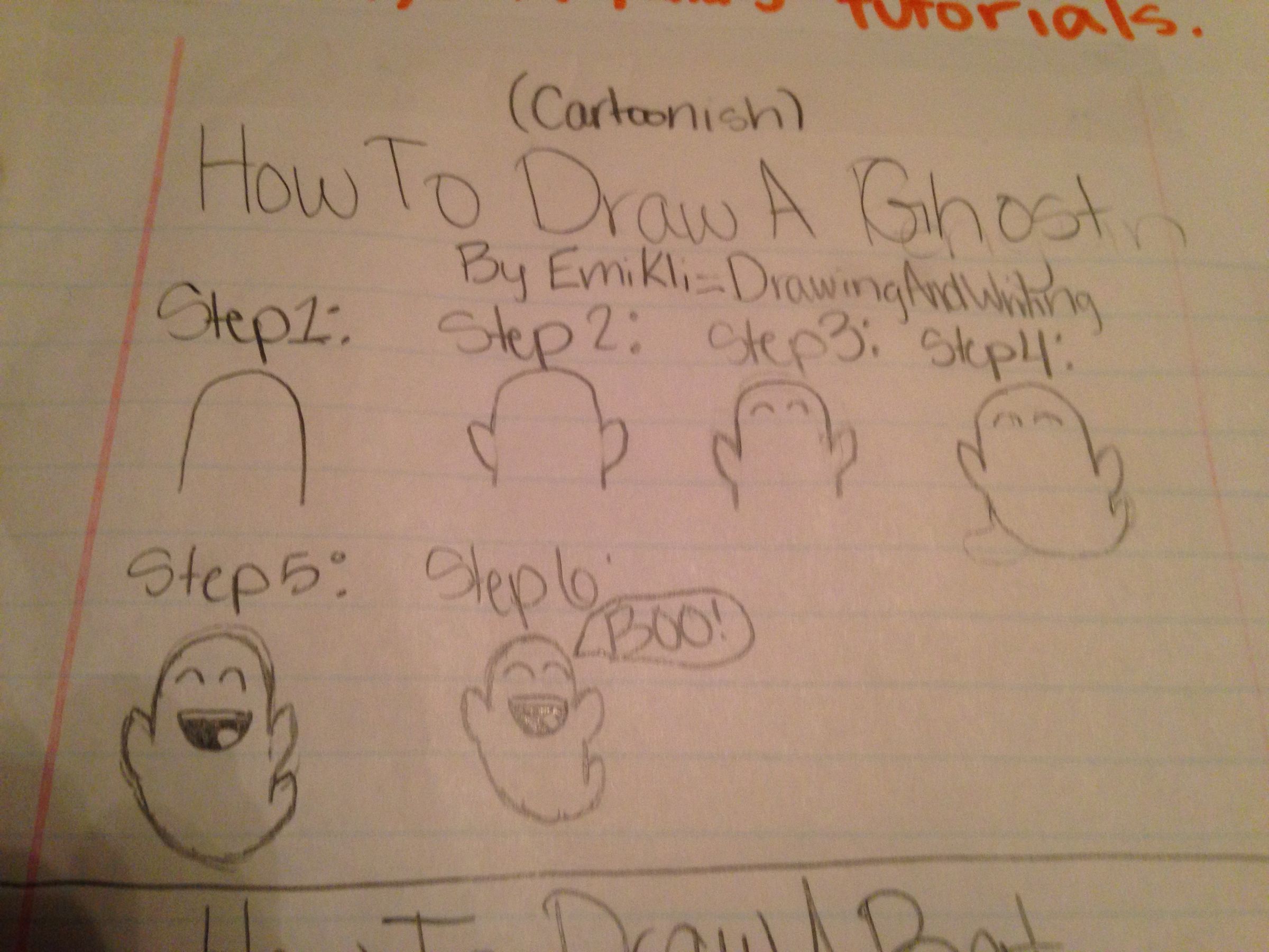 How to Draw a Ghost : 6 Steps - Instructables