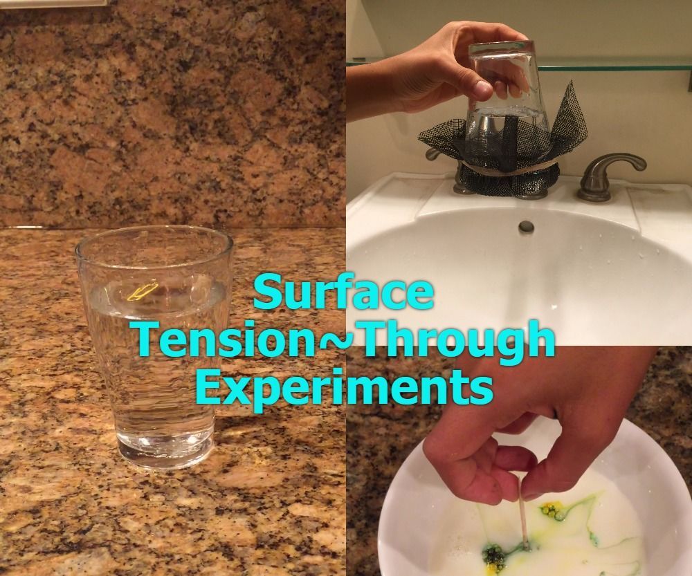 Surface Tension~Through Expirements : 4 Steps - Instructables