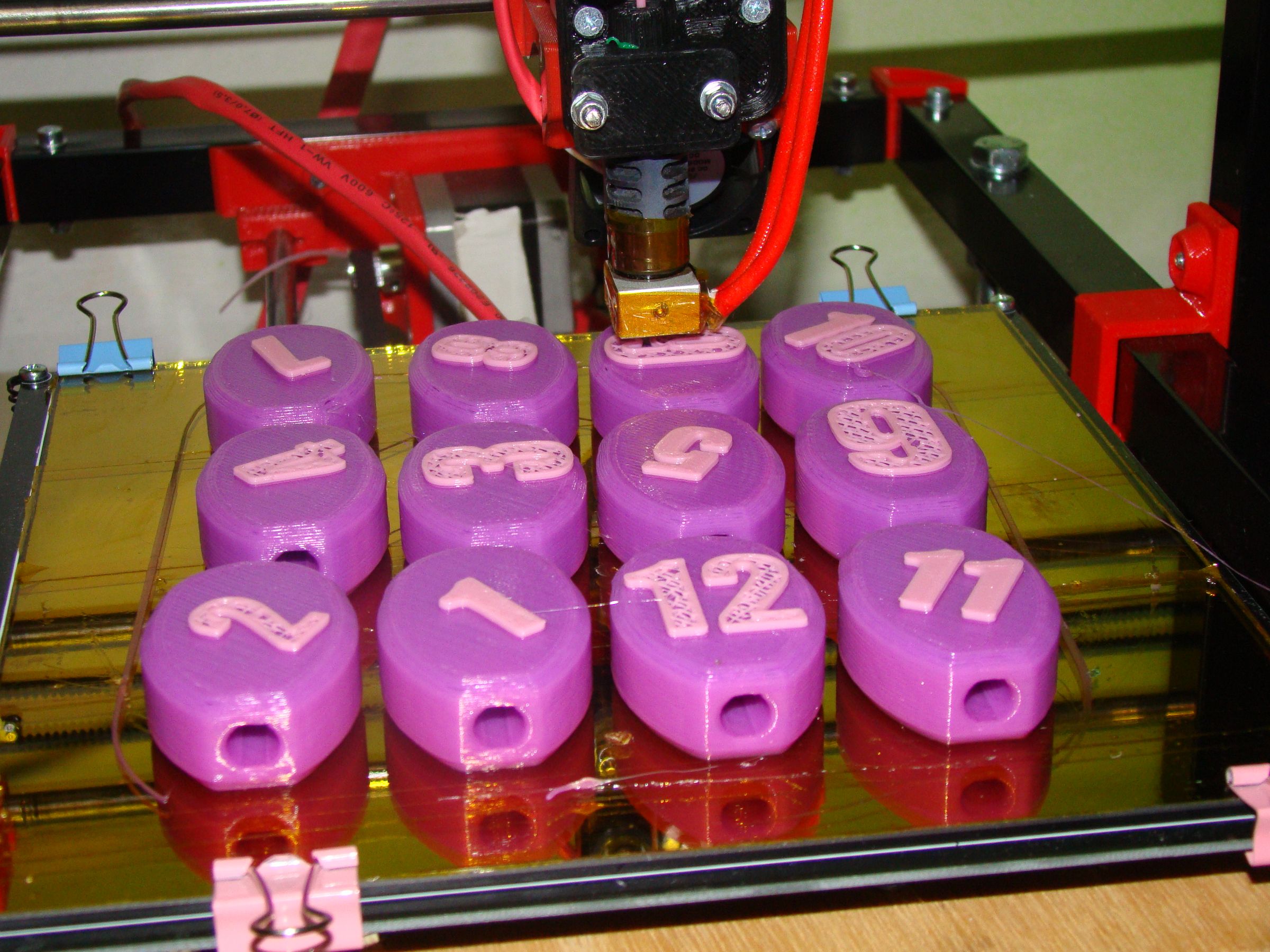 3D Printed Wall Clock With Lots of Colors. : 3 Steps - Instructables