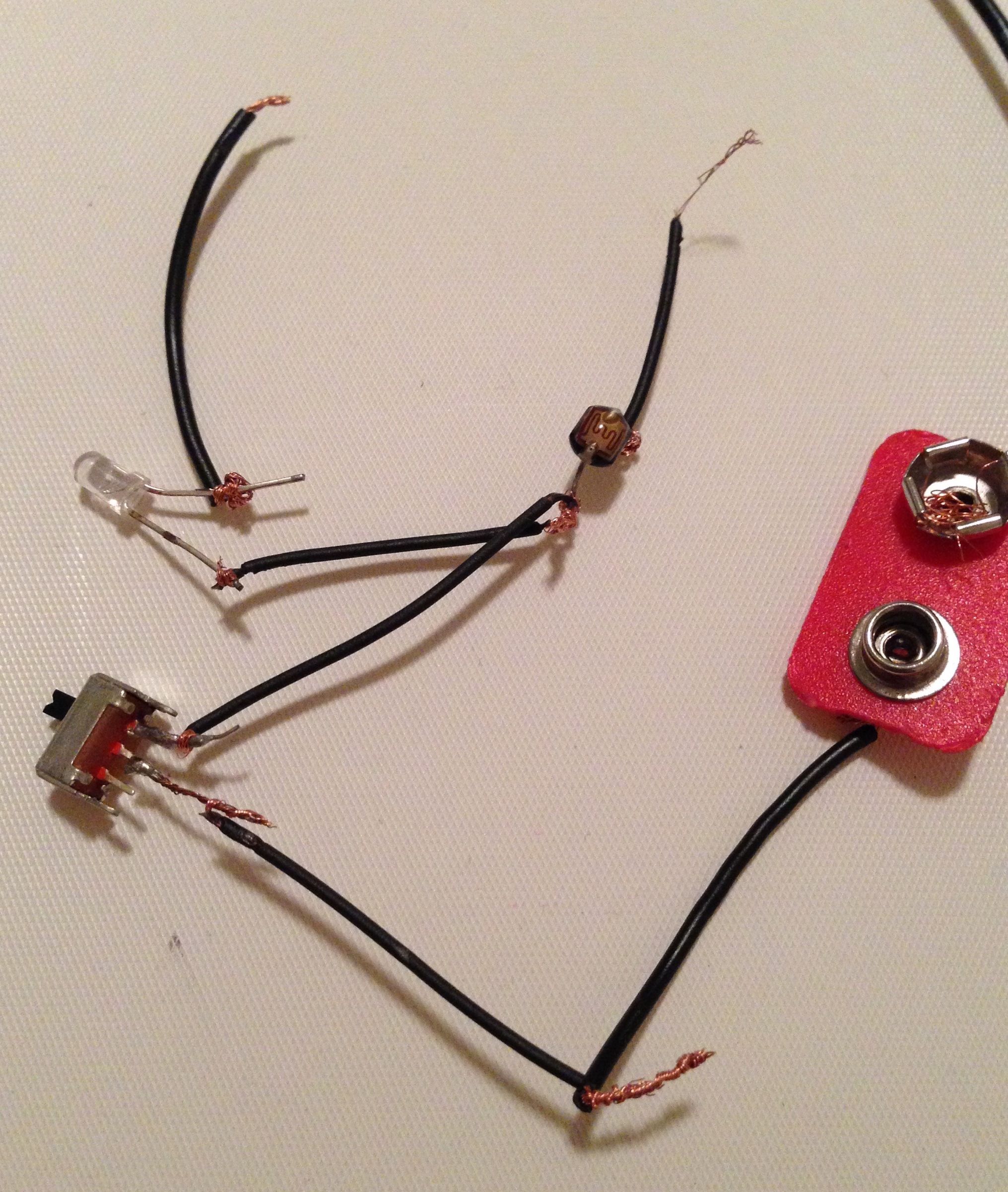 Dark Sensor (no Breadboard or Solder) : 7 Steps - Instructables