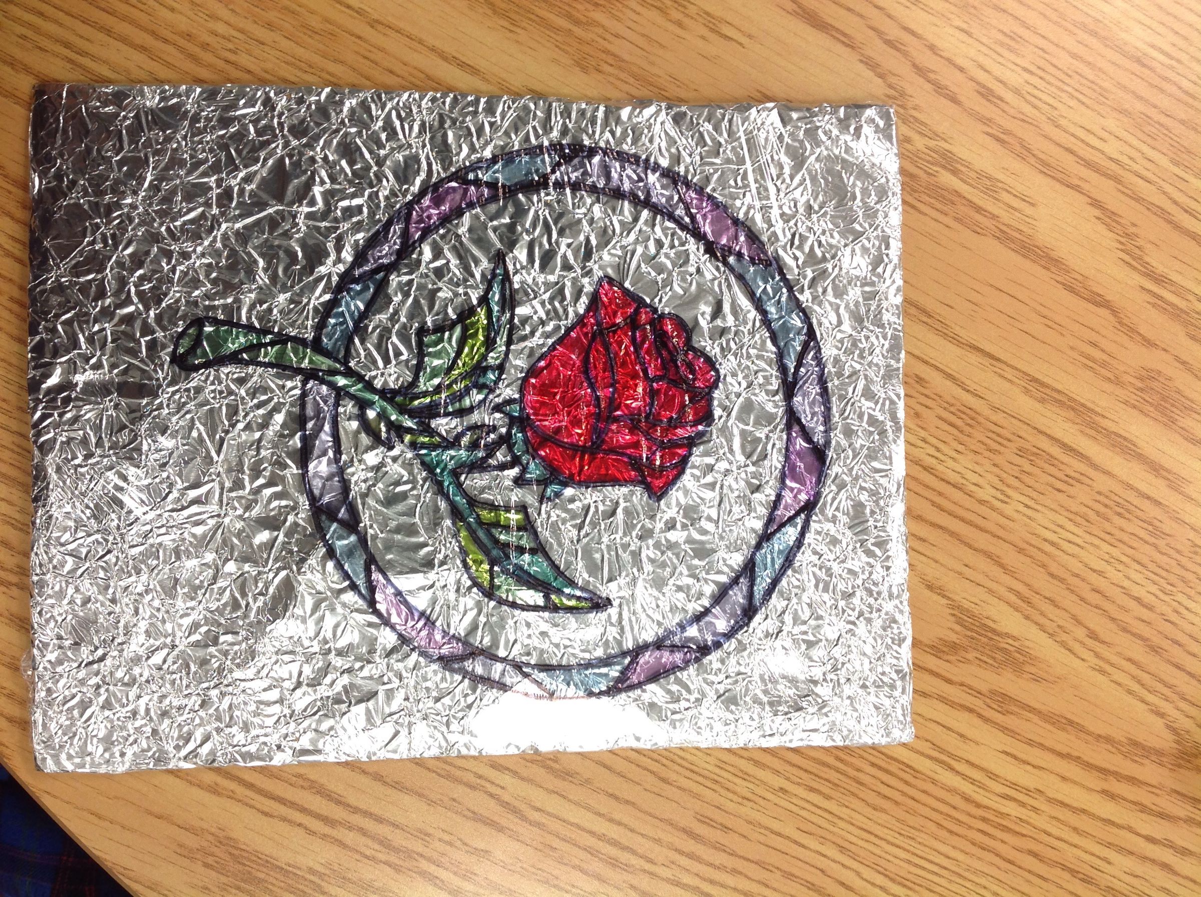 Tin Foil Stained Glass : 7 Steps - Instructables