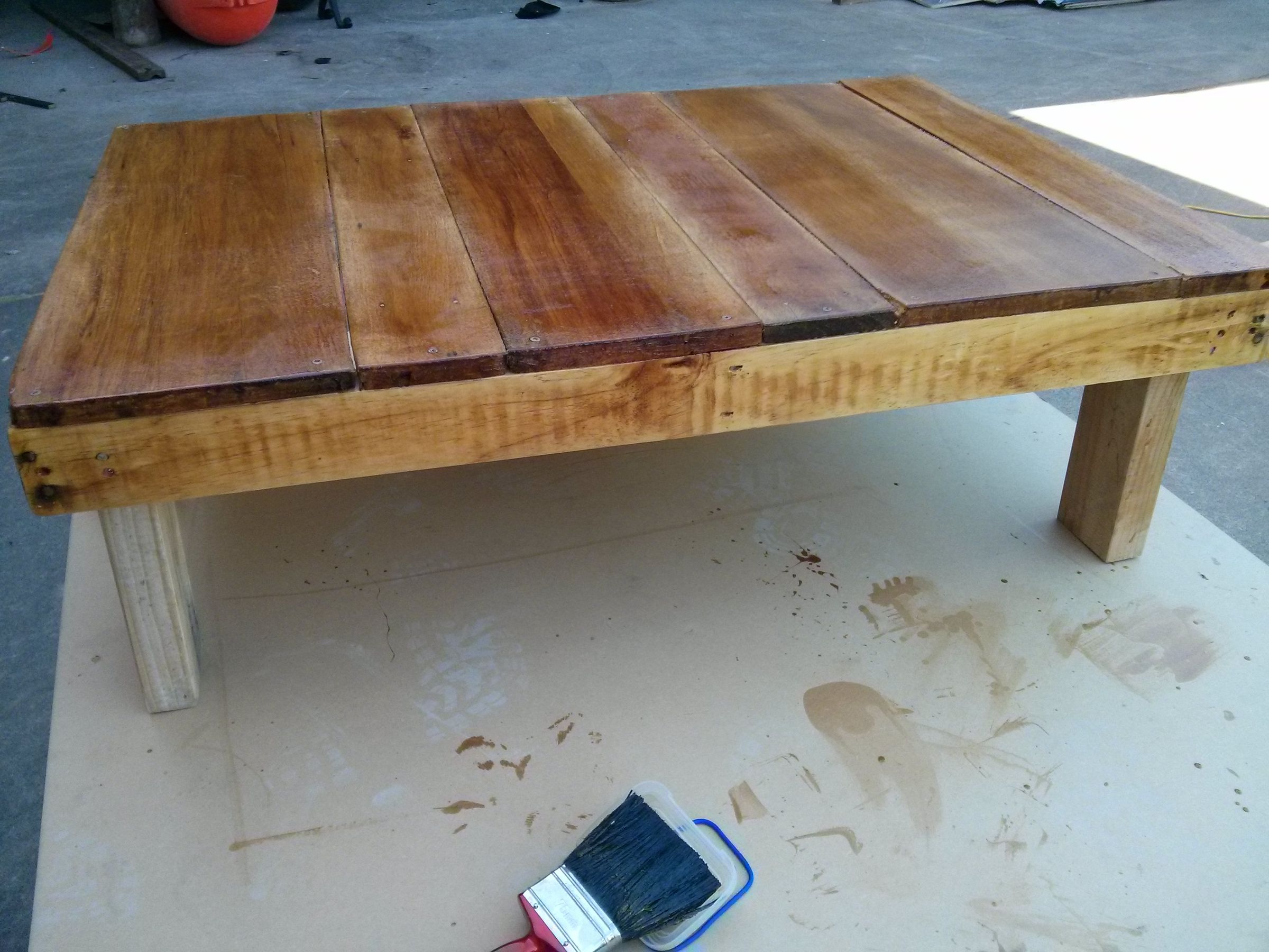 Coffee Table From Recycled Wood : 5 Steps (with Pictures) - Instructables