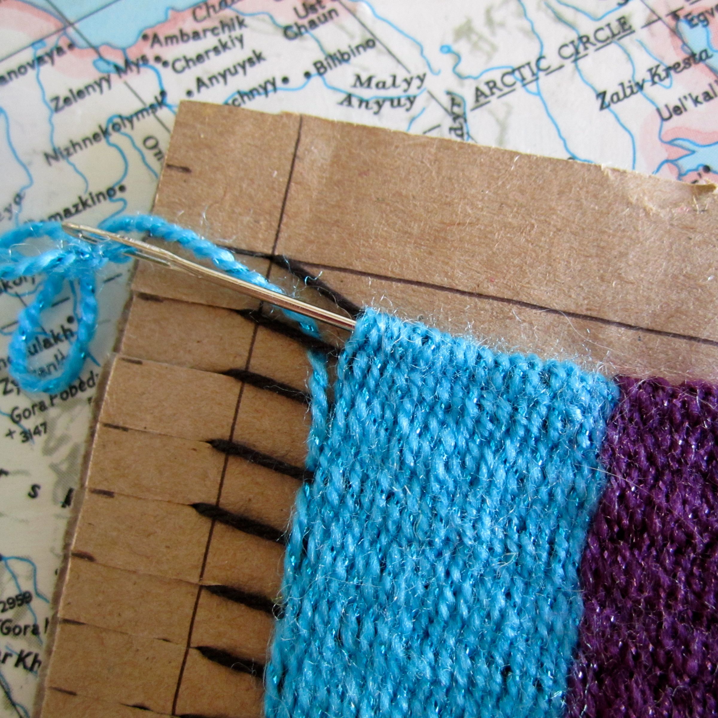 How to Weave on a Cardboard Loom : 9 Steps (with Pictures) - Instructables