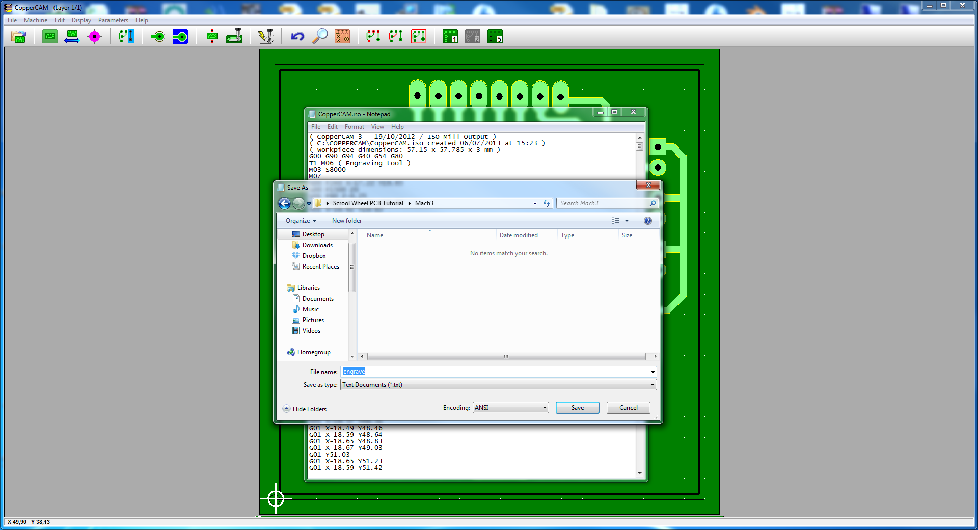 How to Convert and Mill Your PCB Layouts on Your CNC : 3 Steps ...