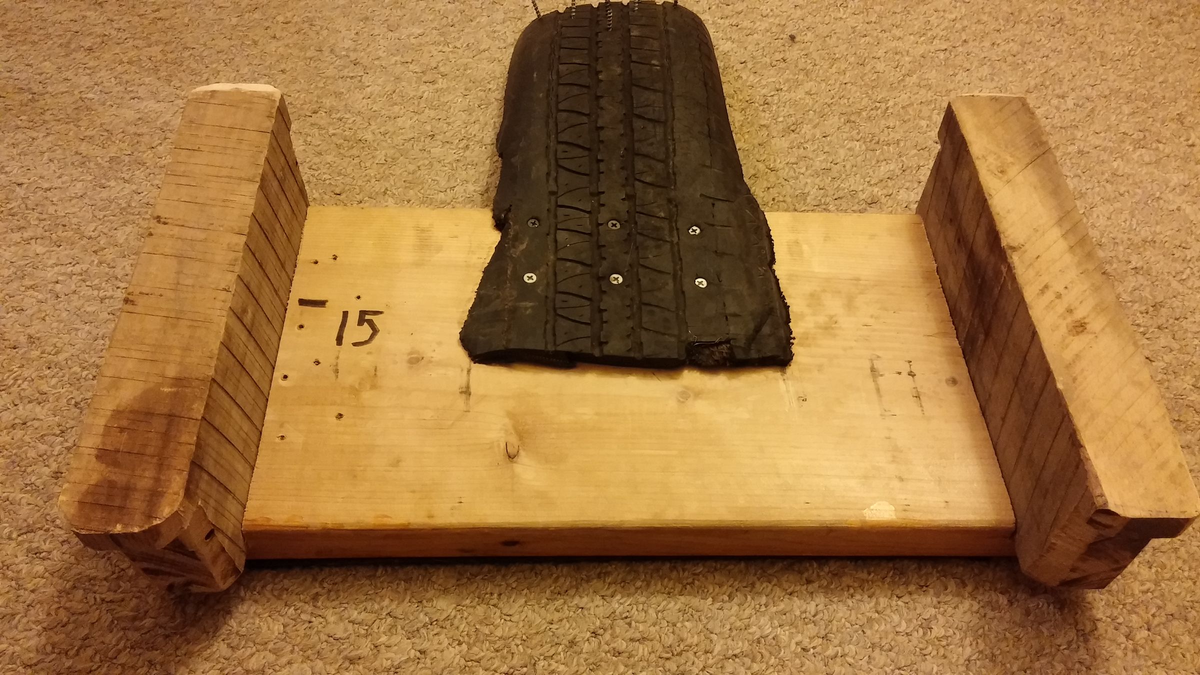 DIY - Homemade Dog Sled / Kick Sled / Snowmobile Sled : 14 Steps (with ...