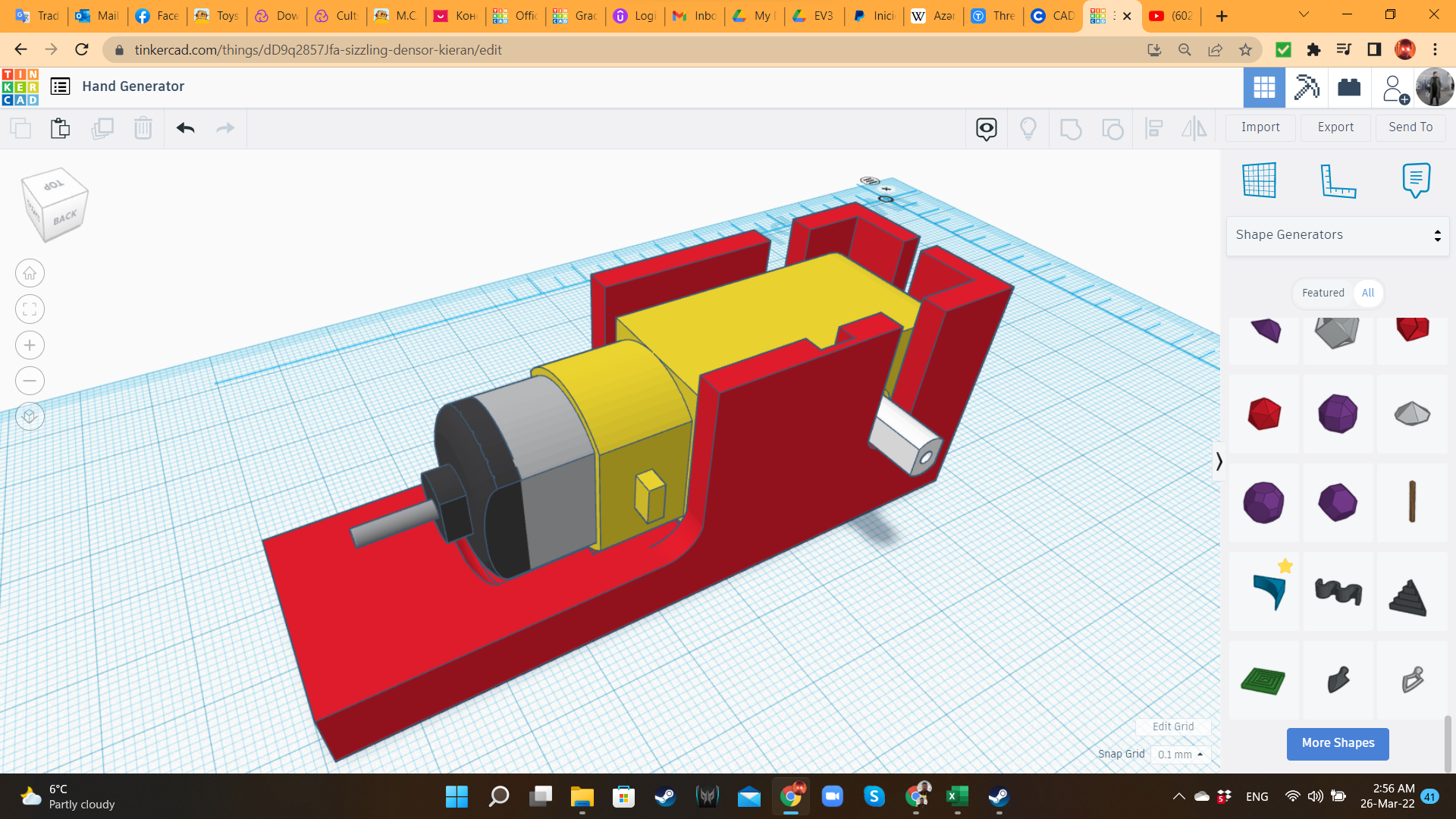 Tinkercad Robotics for School: Human-Powered Battle Beasts! : 30 Steps ...