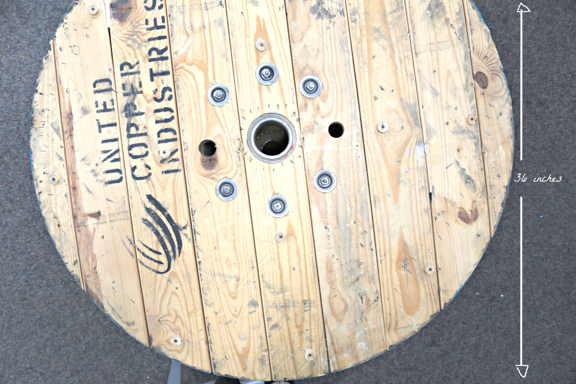 Wire Spool Table : 3 Steps (with Pictures) - Instructables