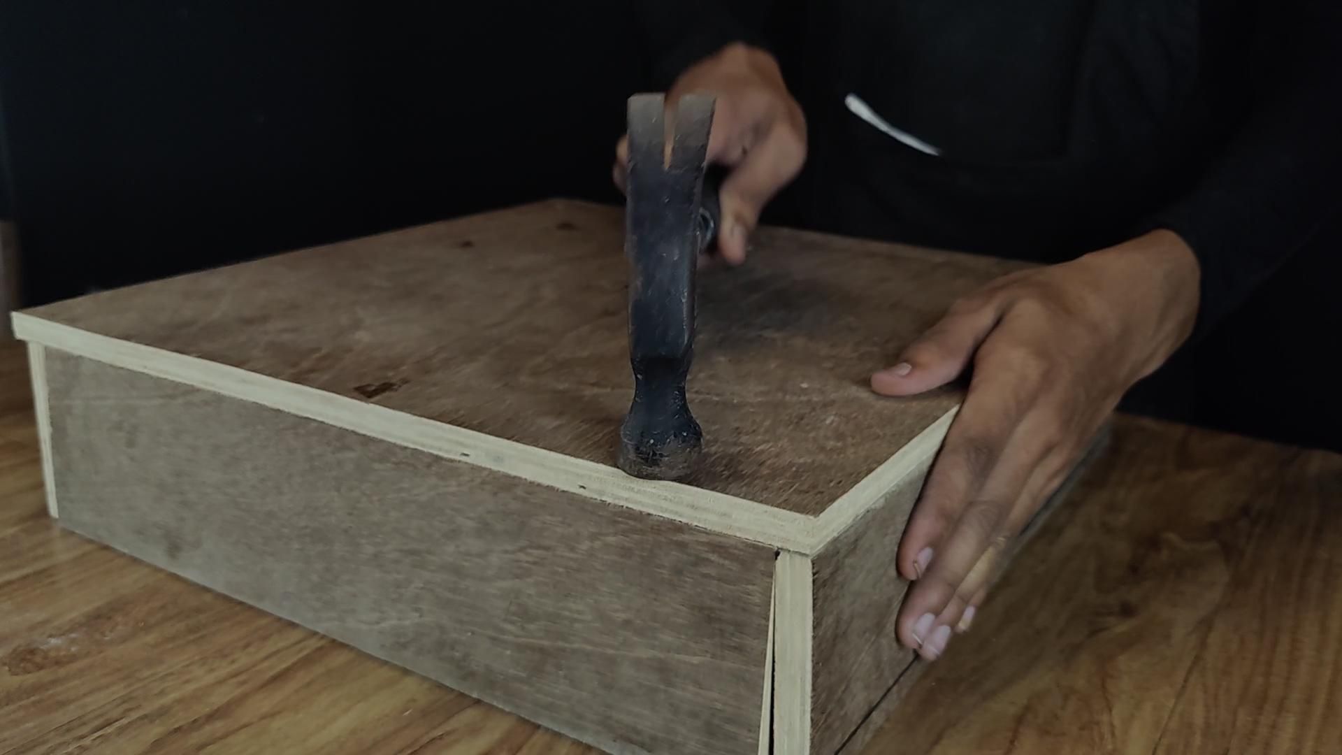 Handmade Large Wooden Wall or Table Clock, Botanical Wall Art, Unique ...