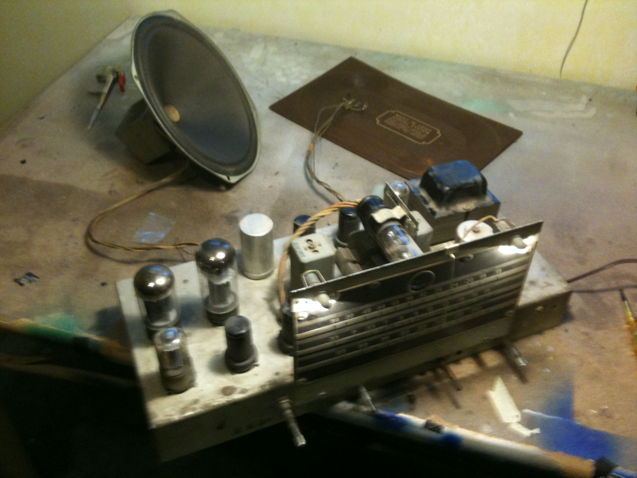 Restoration - New Life Out of a Busted 1930's Radio Conversion : 12 ...