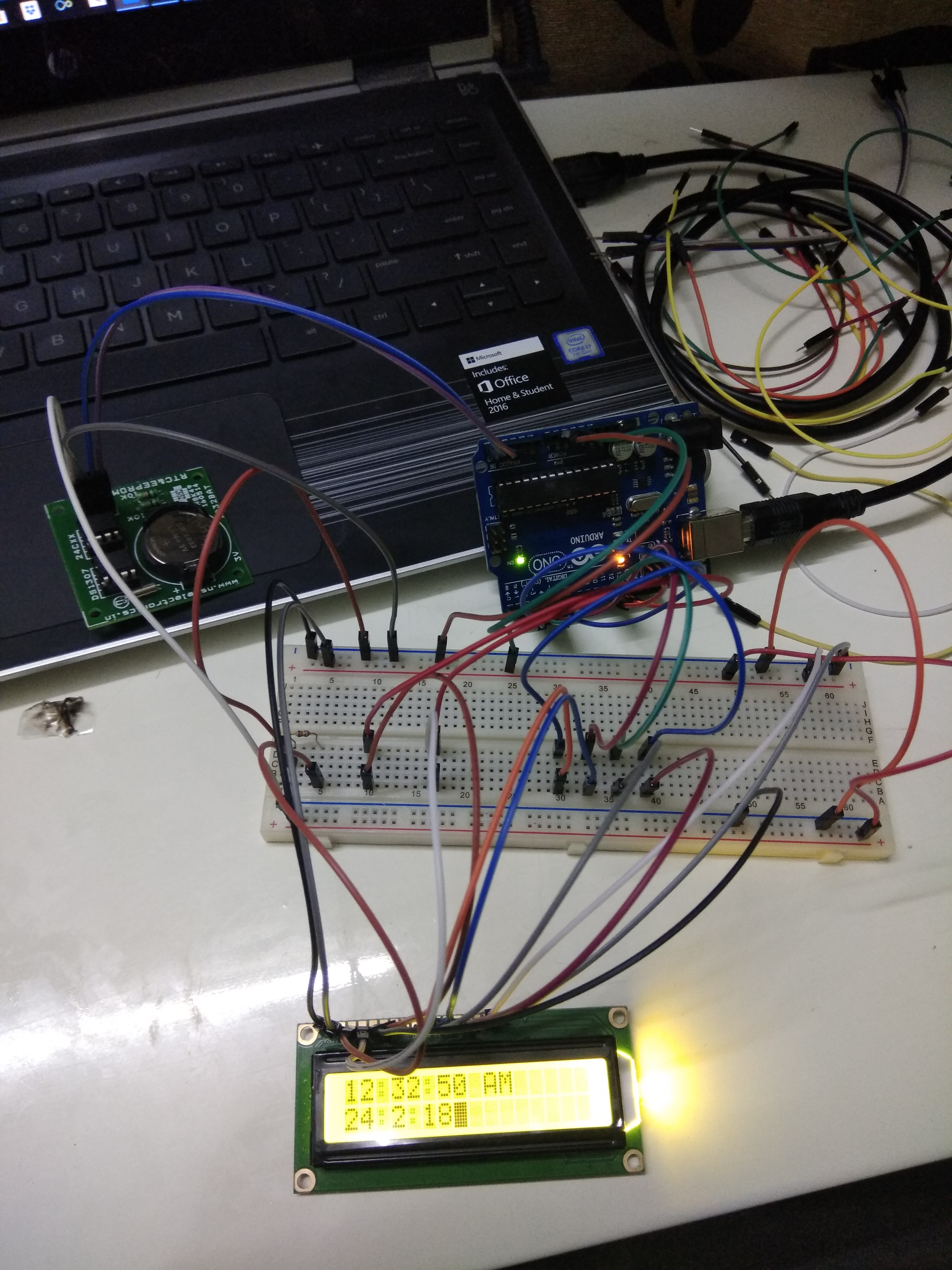 Arduino Real Time Clock (DS1307) : 7 Steps - Instructables
