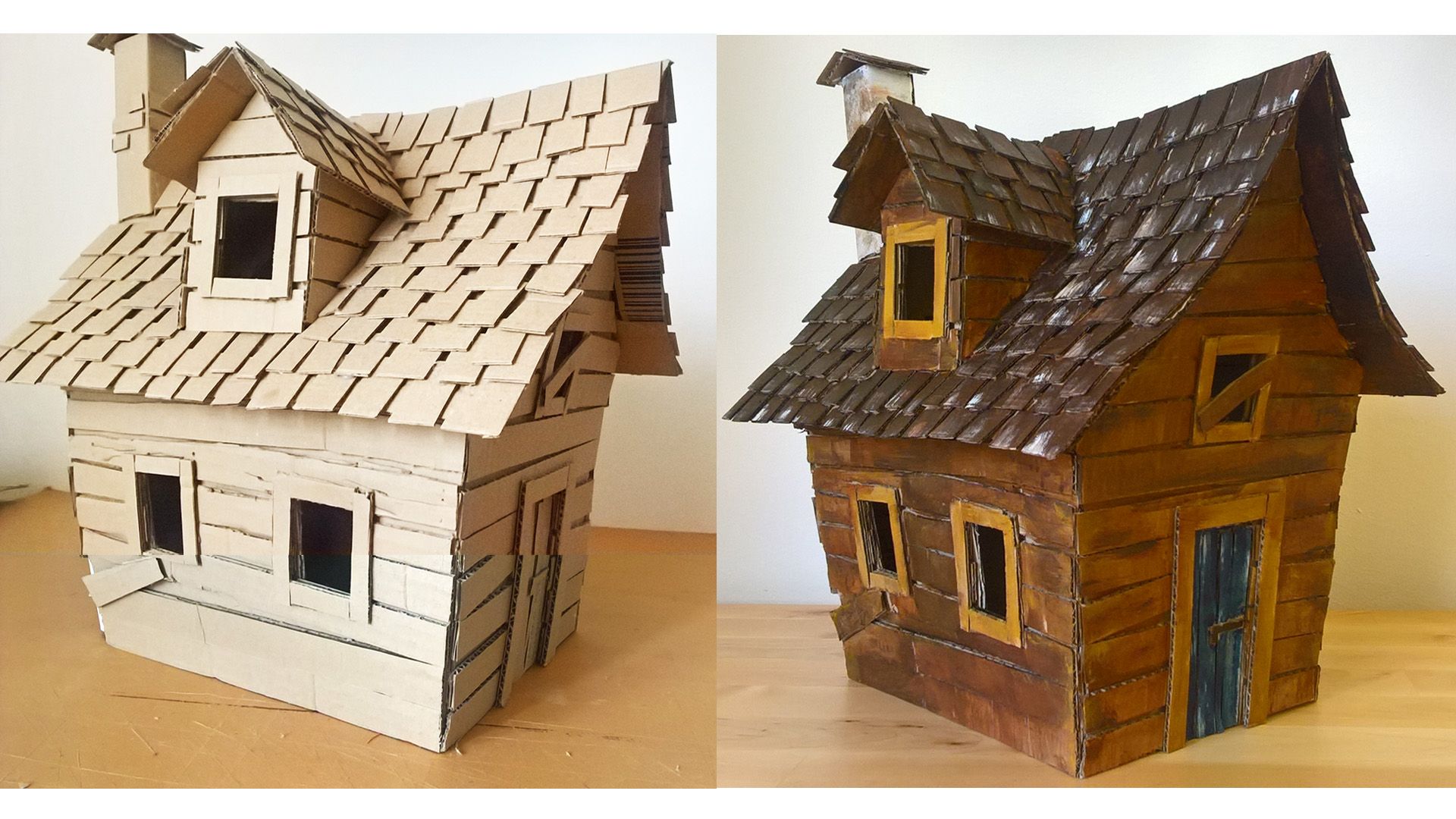 DIY Witch House Using Recycled Cardboard. : 5 Steps - Instructables