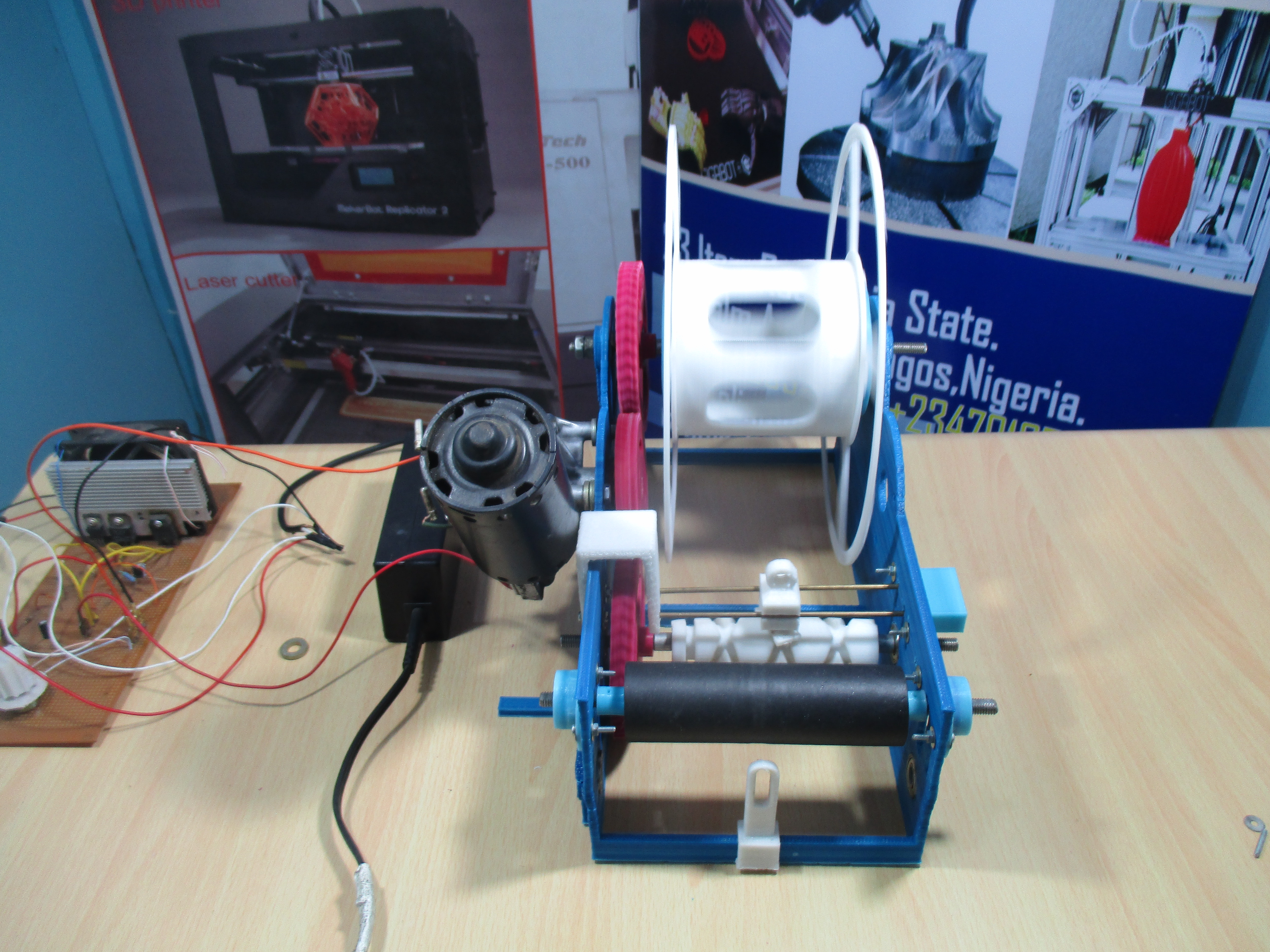 Compact Spooling Machine : 21 Steps (with Pictures) - Instructables