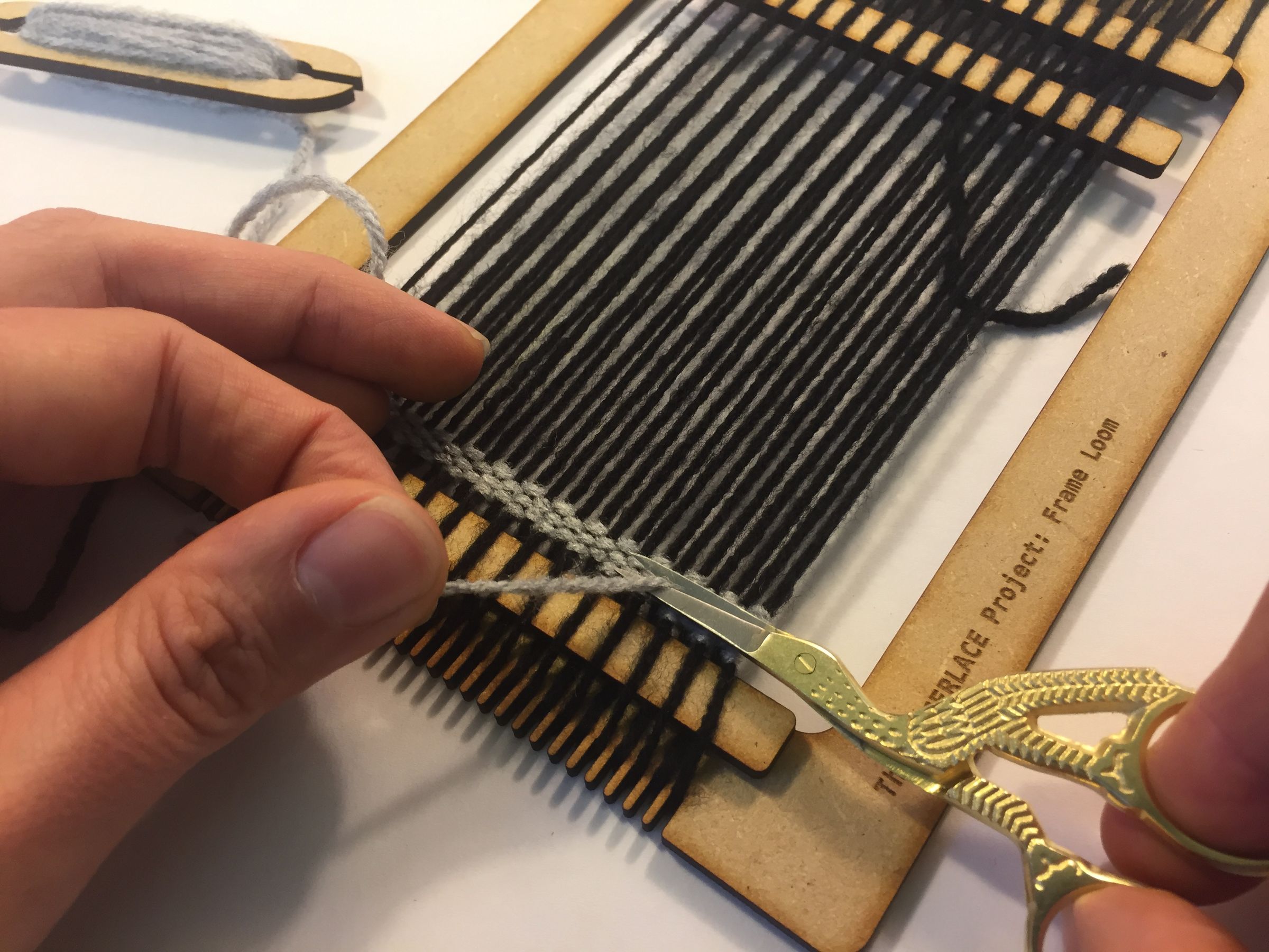 Laser Cut Mini Frame Loom Weaving : 24 Steps (with Pictures ...